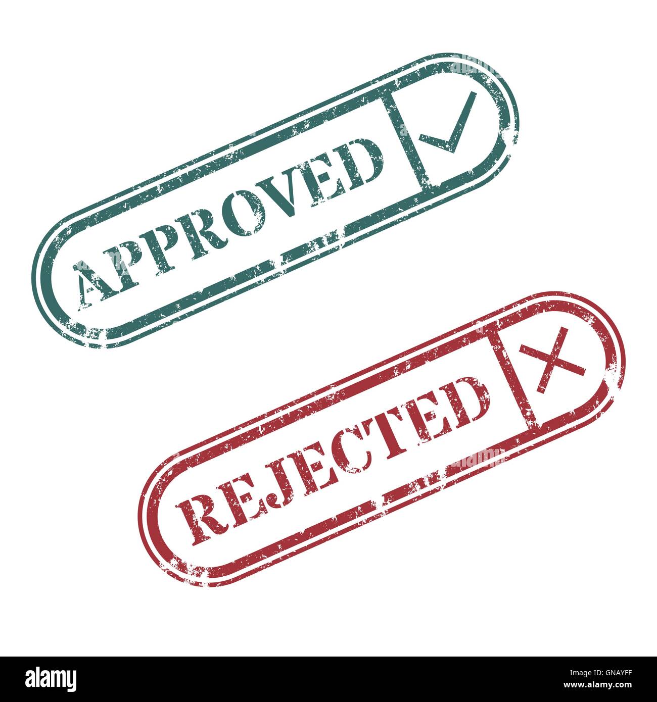 Stamp Set, vector illustration Stock Vector Image & Art - Alamy