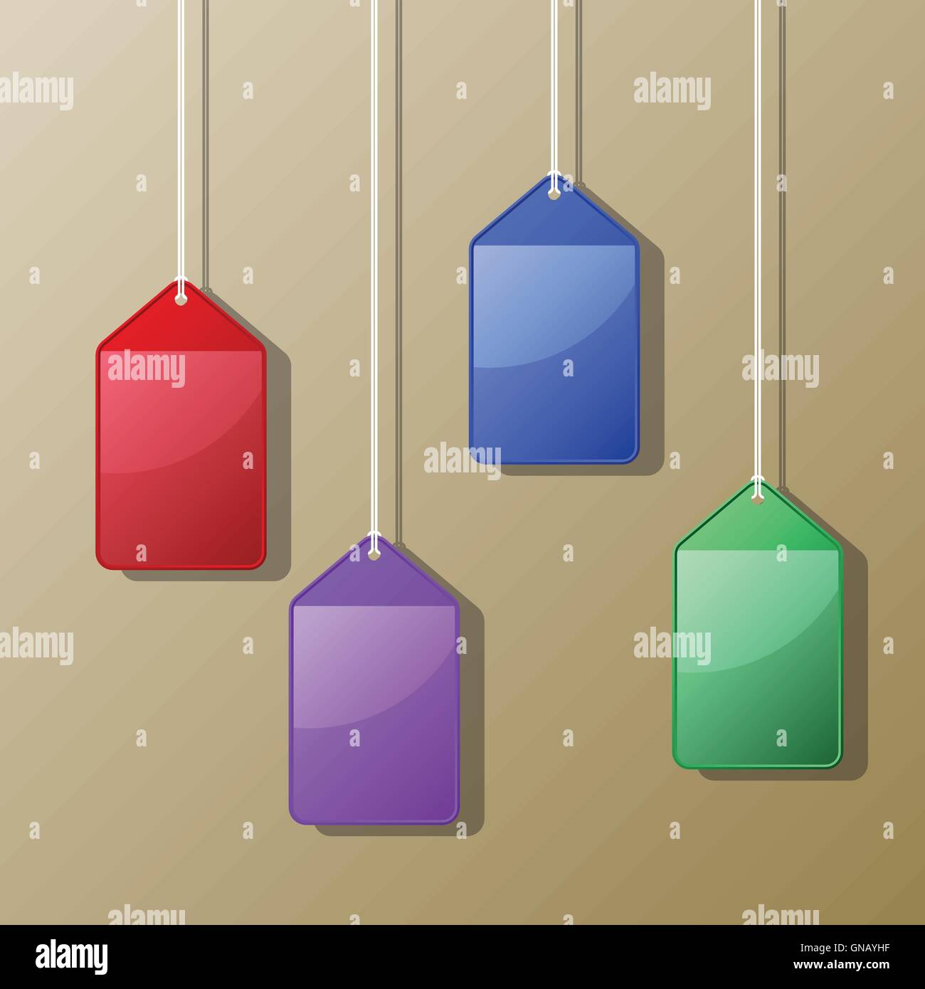 Hanging card hi-res stock photography and images - Alamy