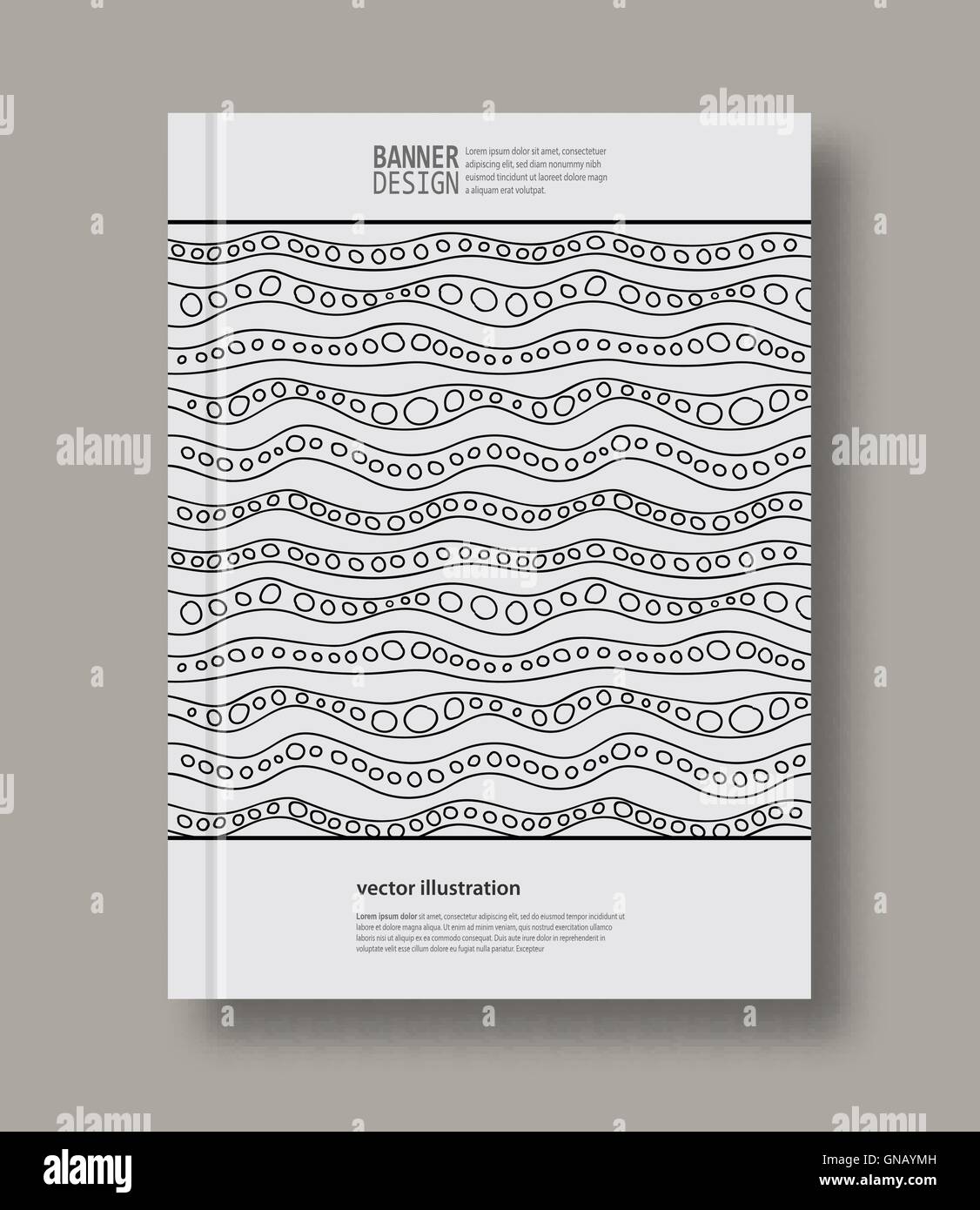 Paper print abstract book Stock Vector Images - Alamy