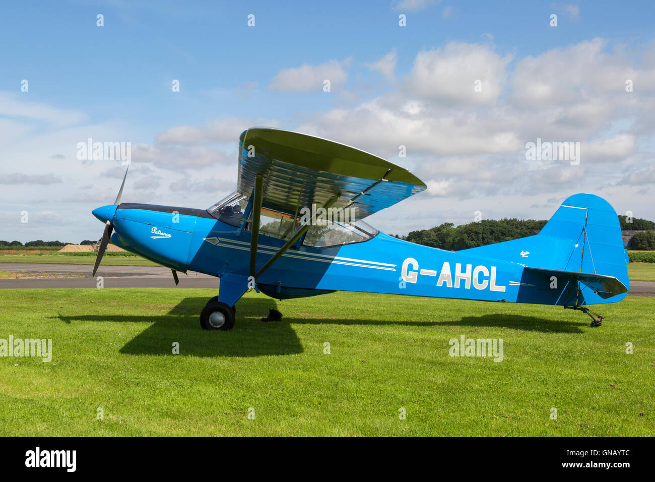 Auster J1N (Modified) Alpha G-AHCL parked at Breighton Airfield Stock ...