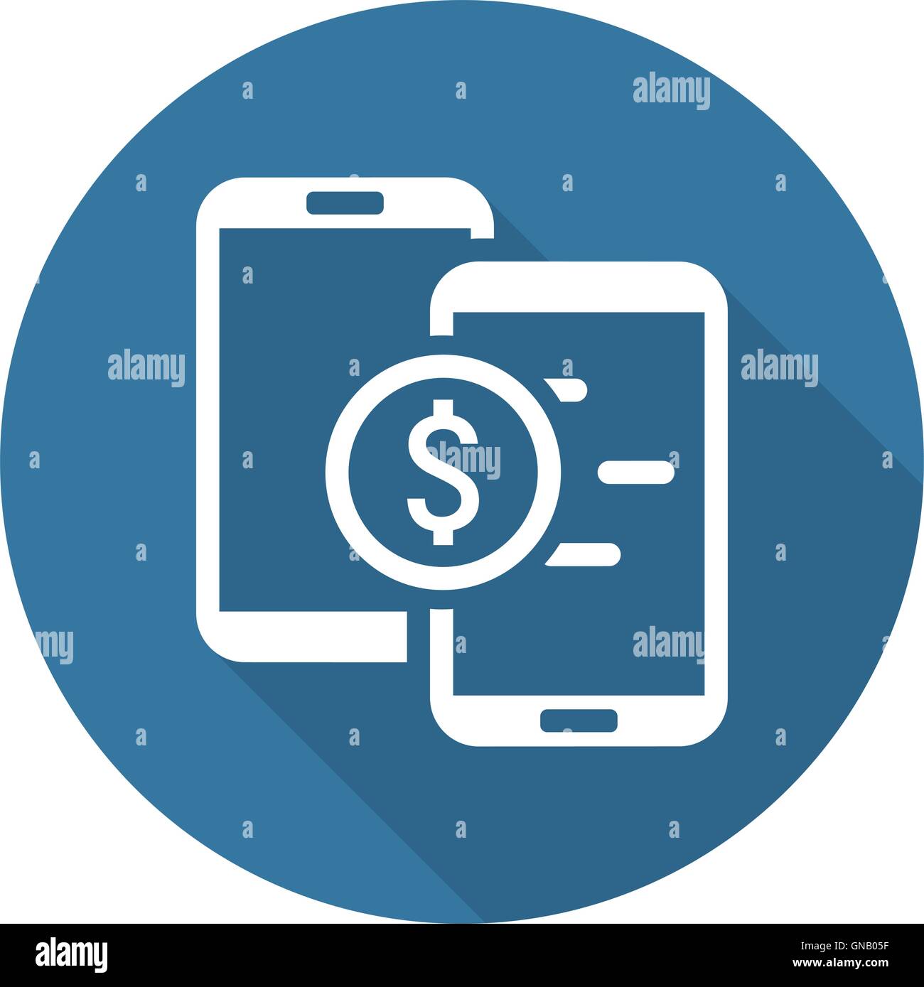 Mobile phone payment application Stock Vector Images - Alamy