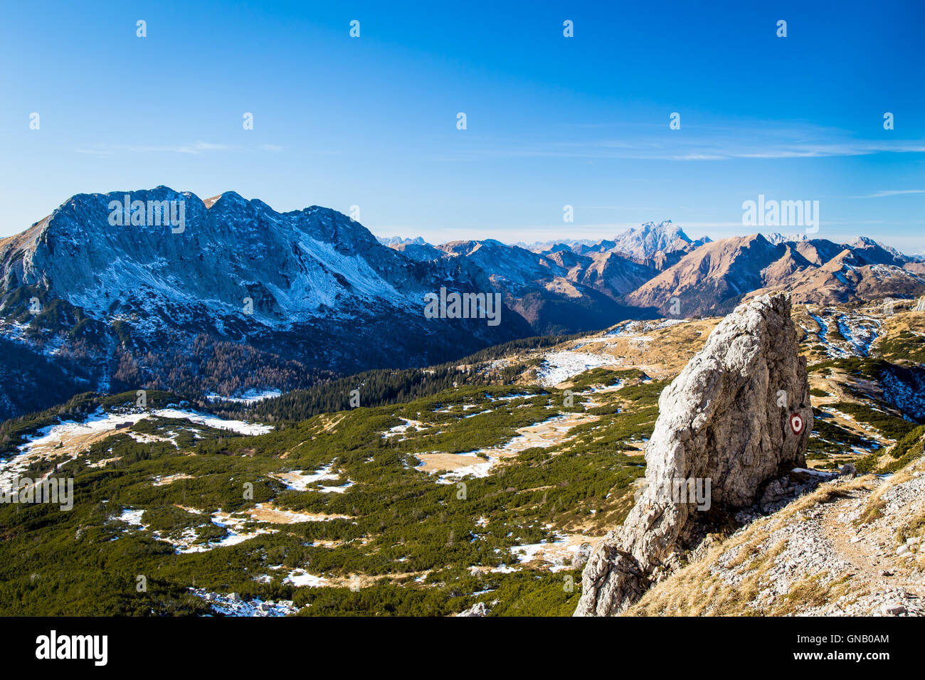 dry winter in the italian alps Stock Photo - Alamy