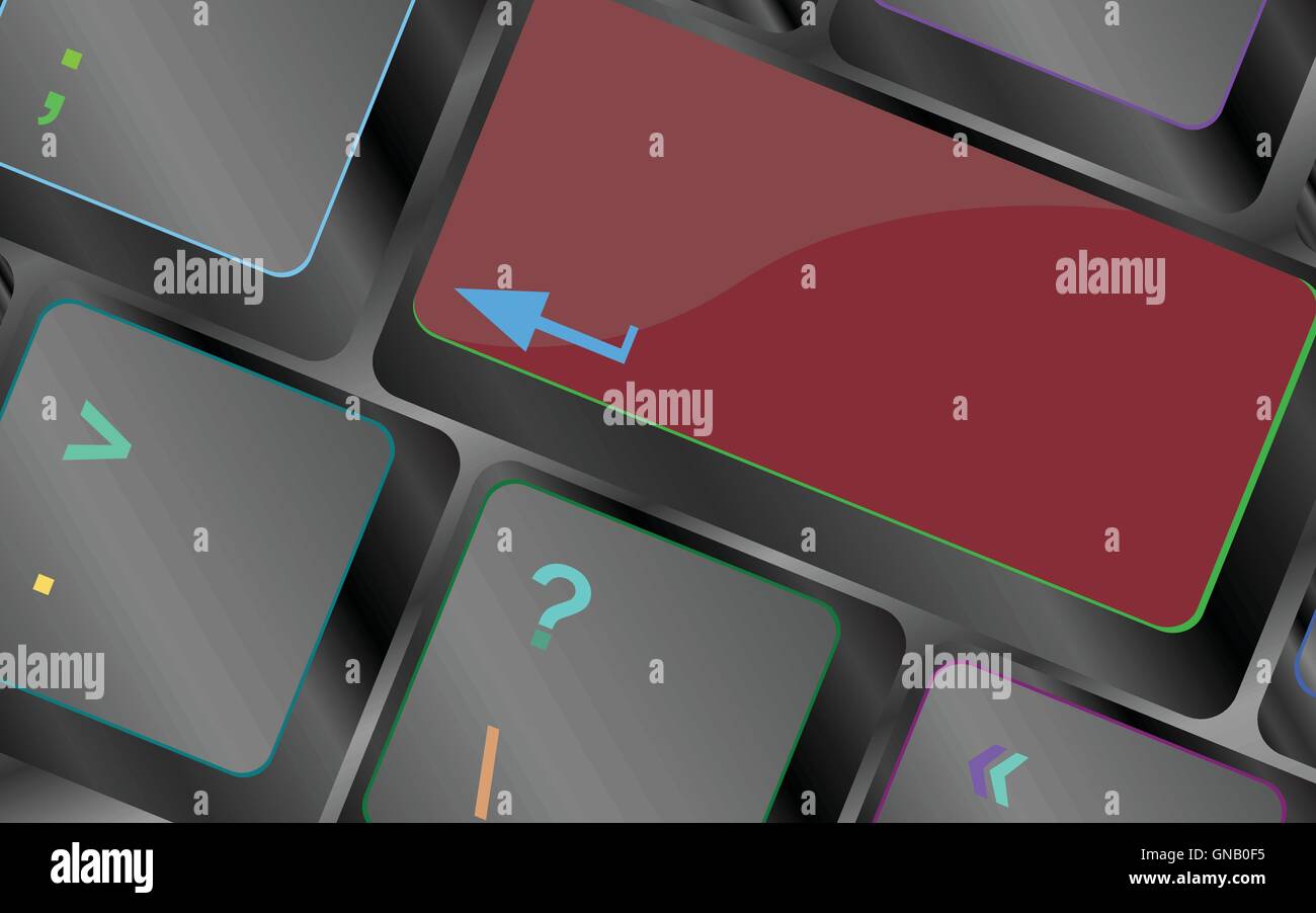 vector blank keyboard key vector keyboard key. keyboard button. Vector ...