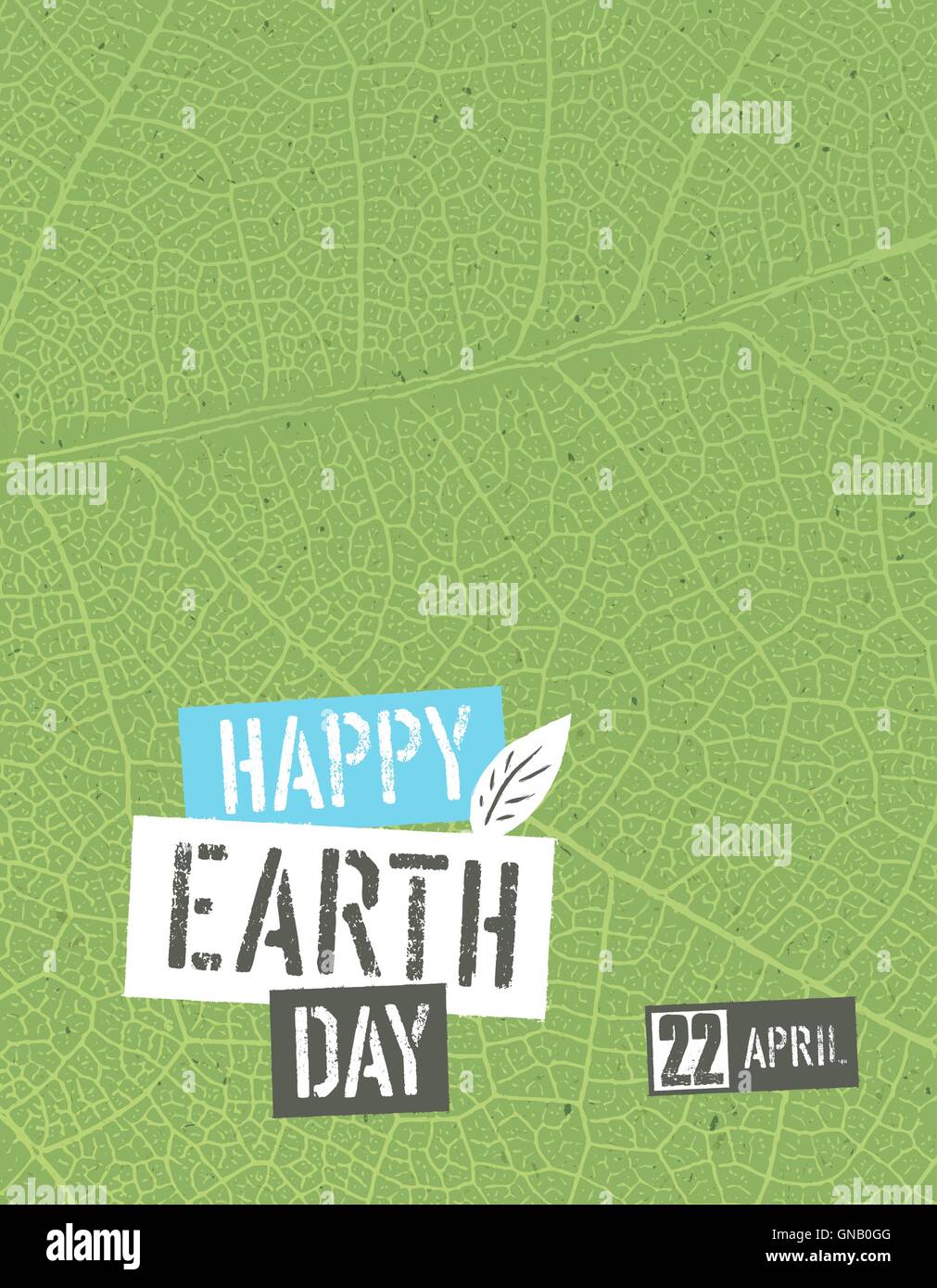 Happy Earth Day. Poster template with free space for text or ima Stock ...