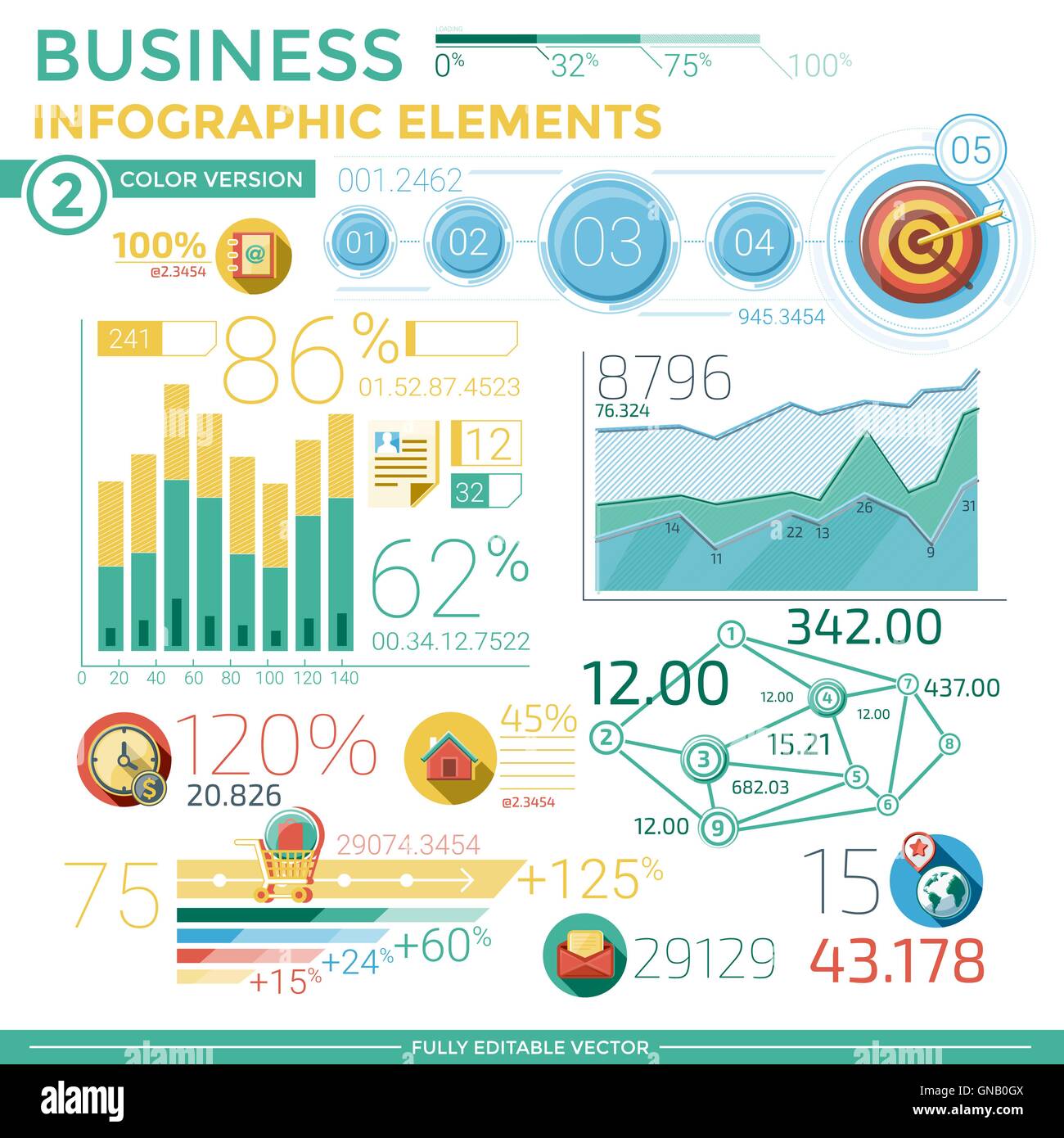 Infographic animation hi-res stock photography and images - Alamy