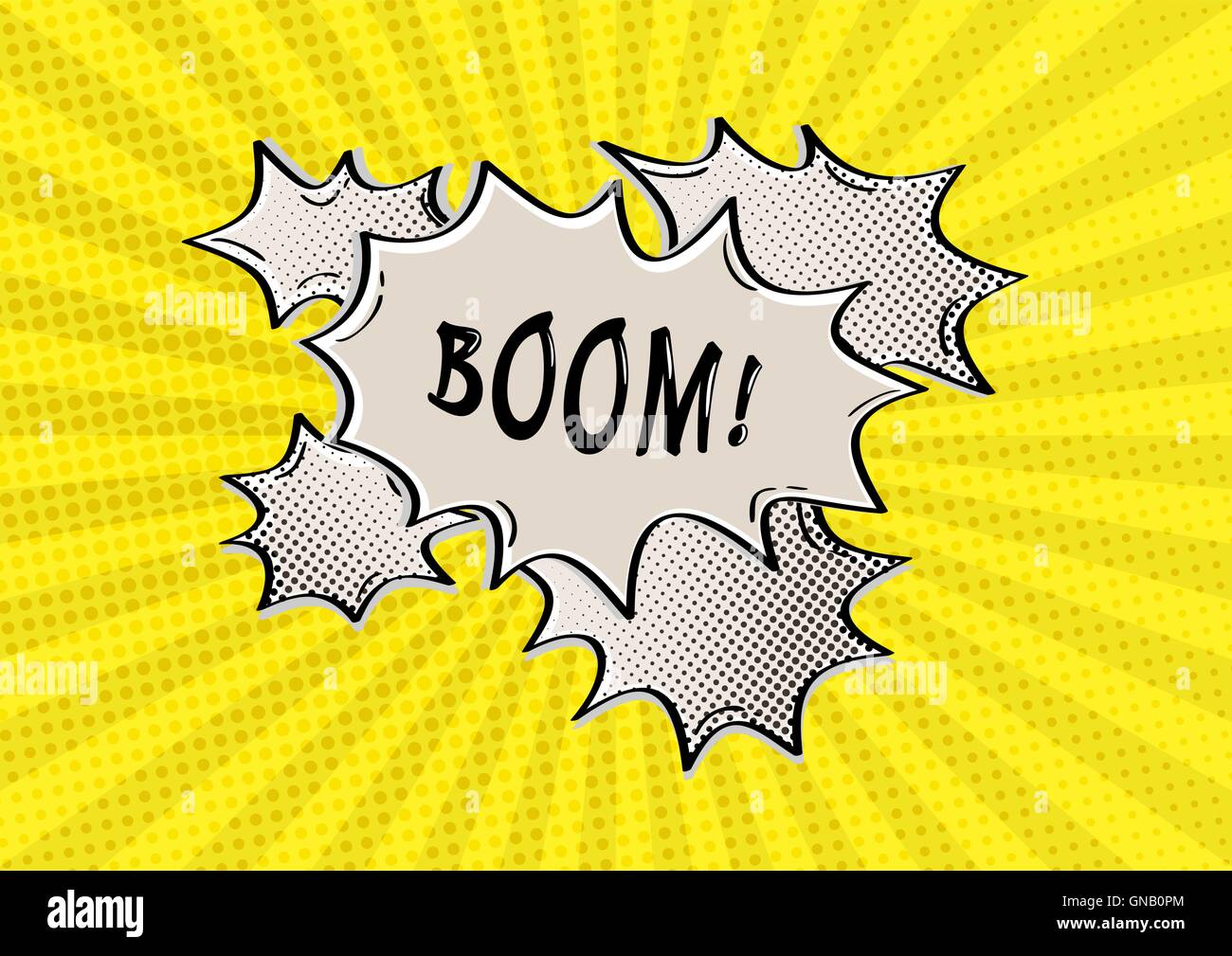Comic book explosion pop hi-res stock photography and images - Alamy