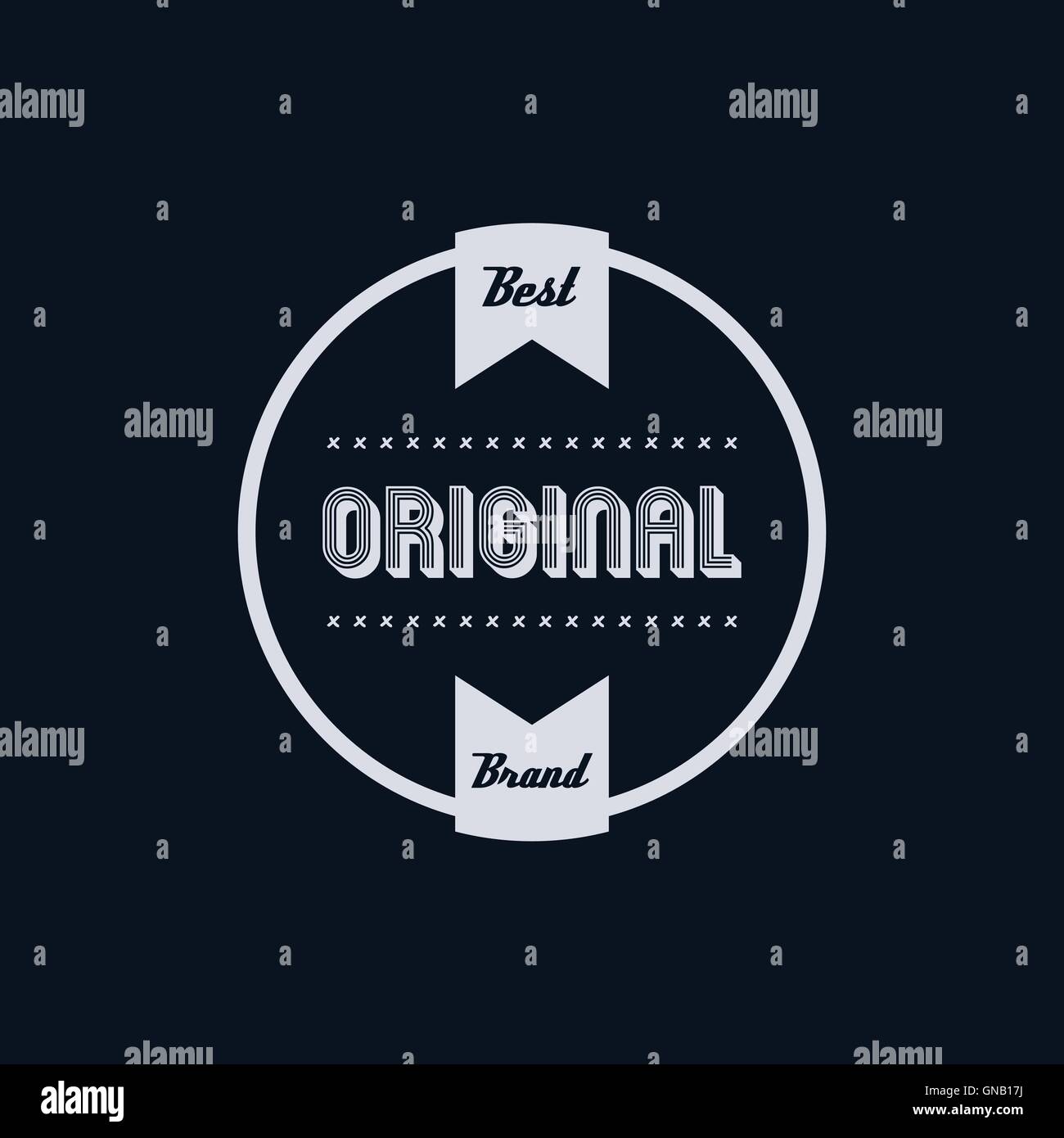 Real true original Stock Vector Images - Alamy