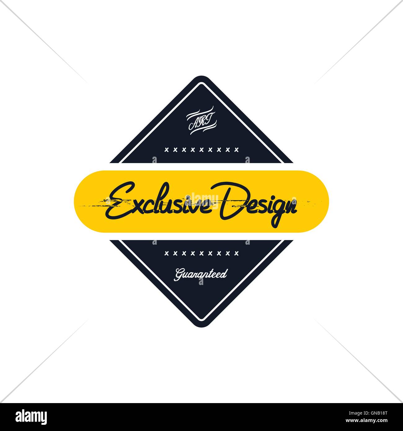 vintage quality badge theme Stock Vector Image & Art - Alamy