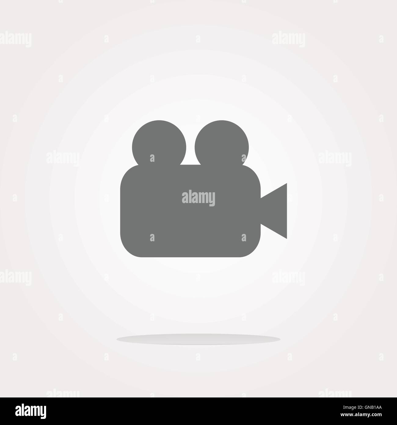 vector video camera icon web app button Stock Vector Image & Art - Alamy