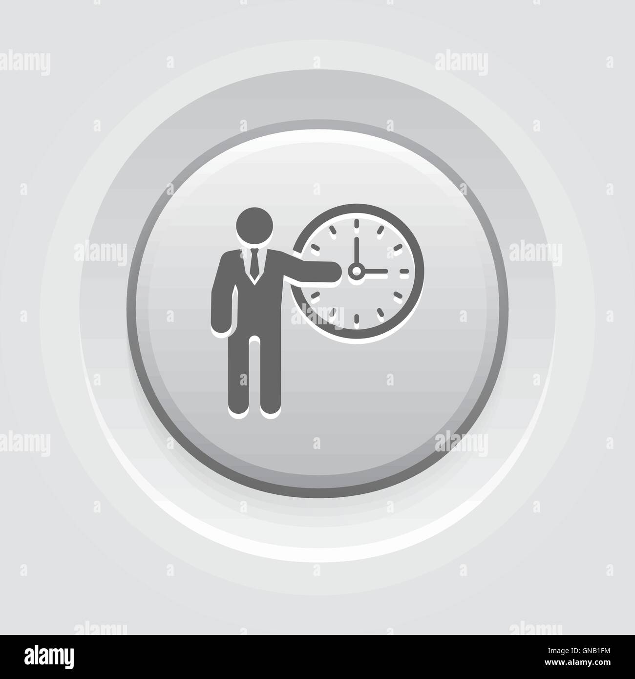 Time Management Icon. Business Concept Stock Vector Image & Art - Alamy