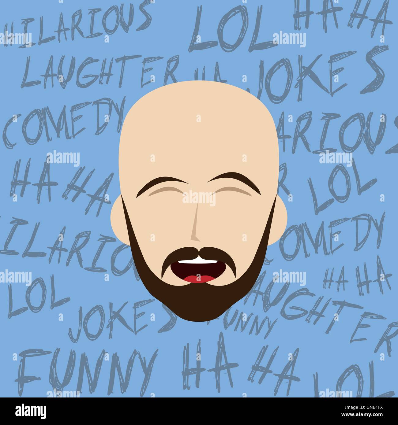 Audience laughing stage Stock Vector Images - Alamy