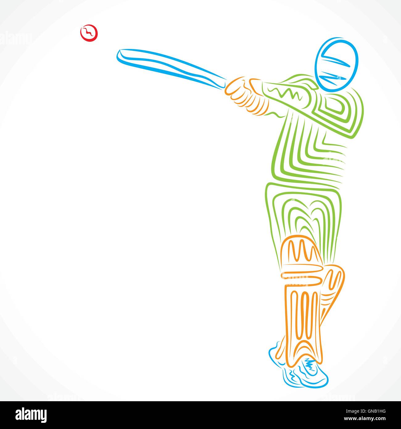 Cricket bowler silhouette hi-res stock photography and images - Alamy