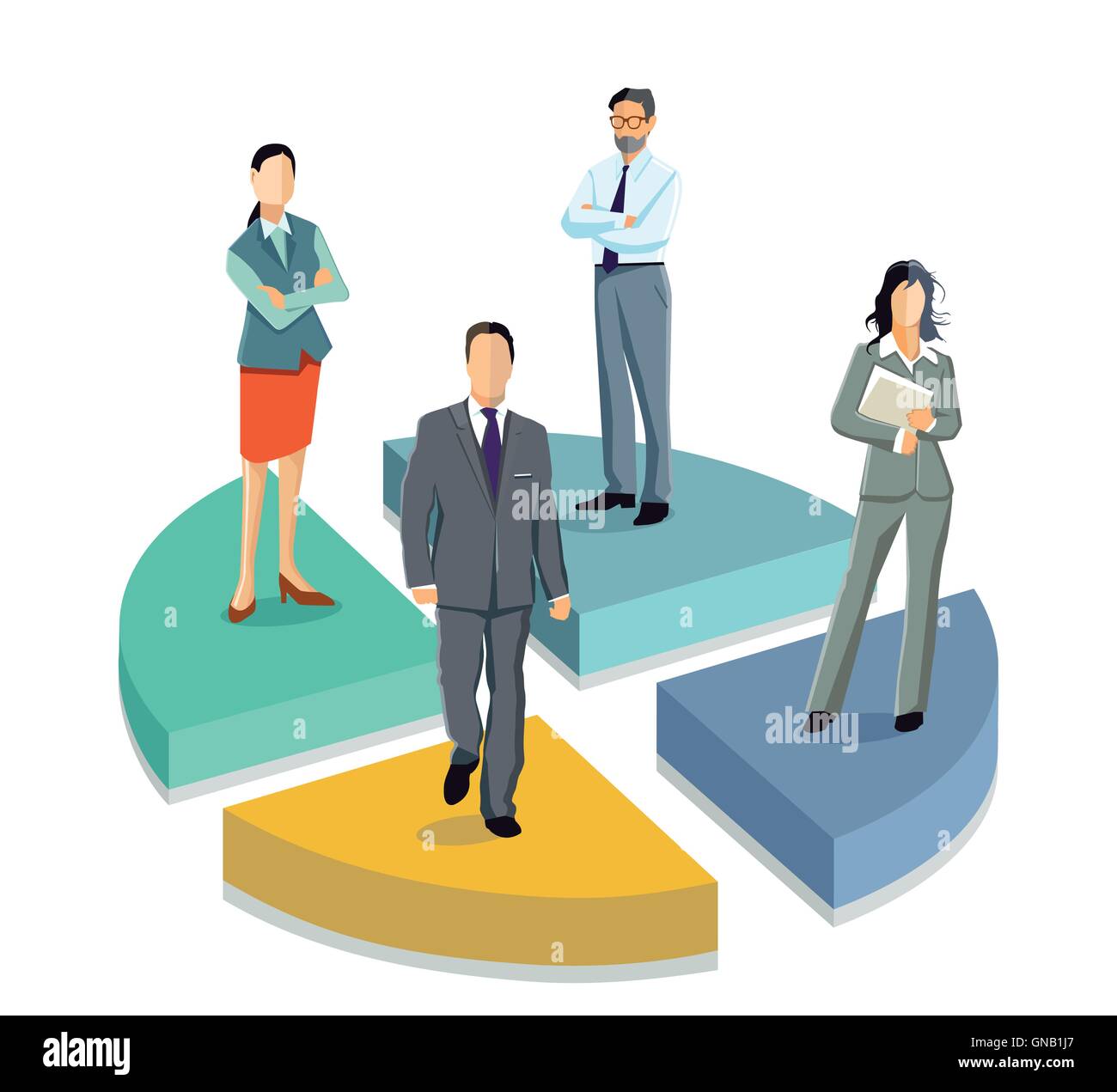 Business diagram Stock Vector Images - Alamy