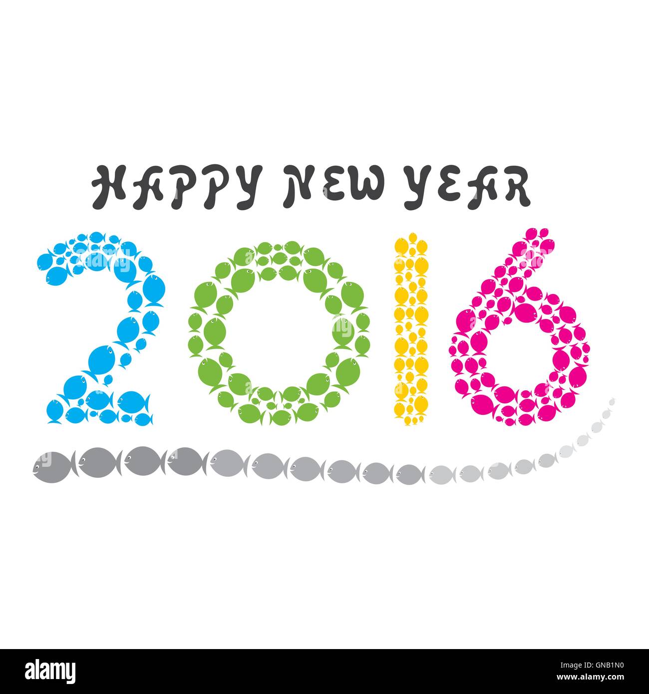 Fish typography Stock Vector Images - Alamy