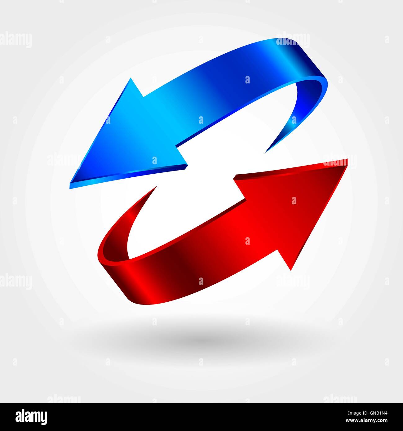 Two Arrows And Circle Stock Photos & Two Arrows And Circle Stock Images ...