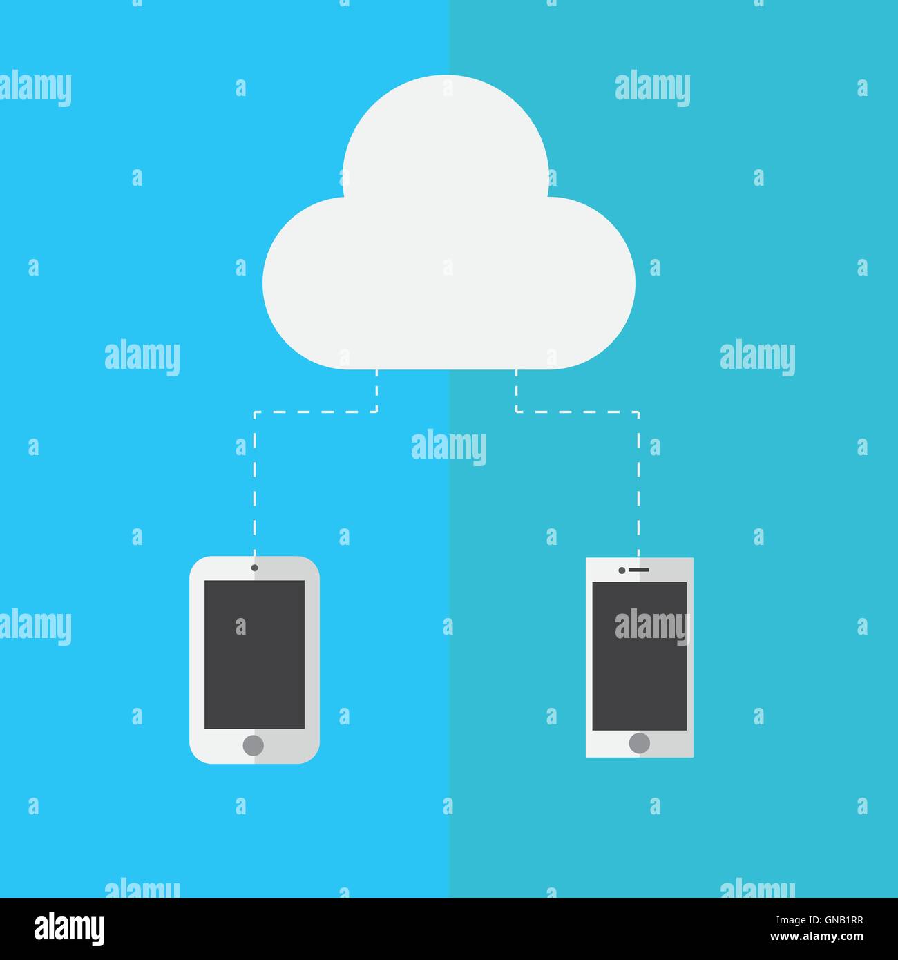 Network display Stock Vector Images - Alamy