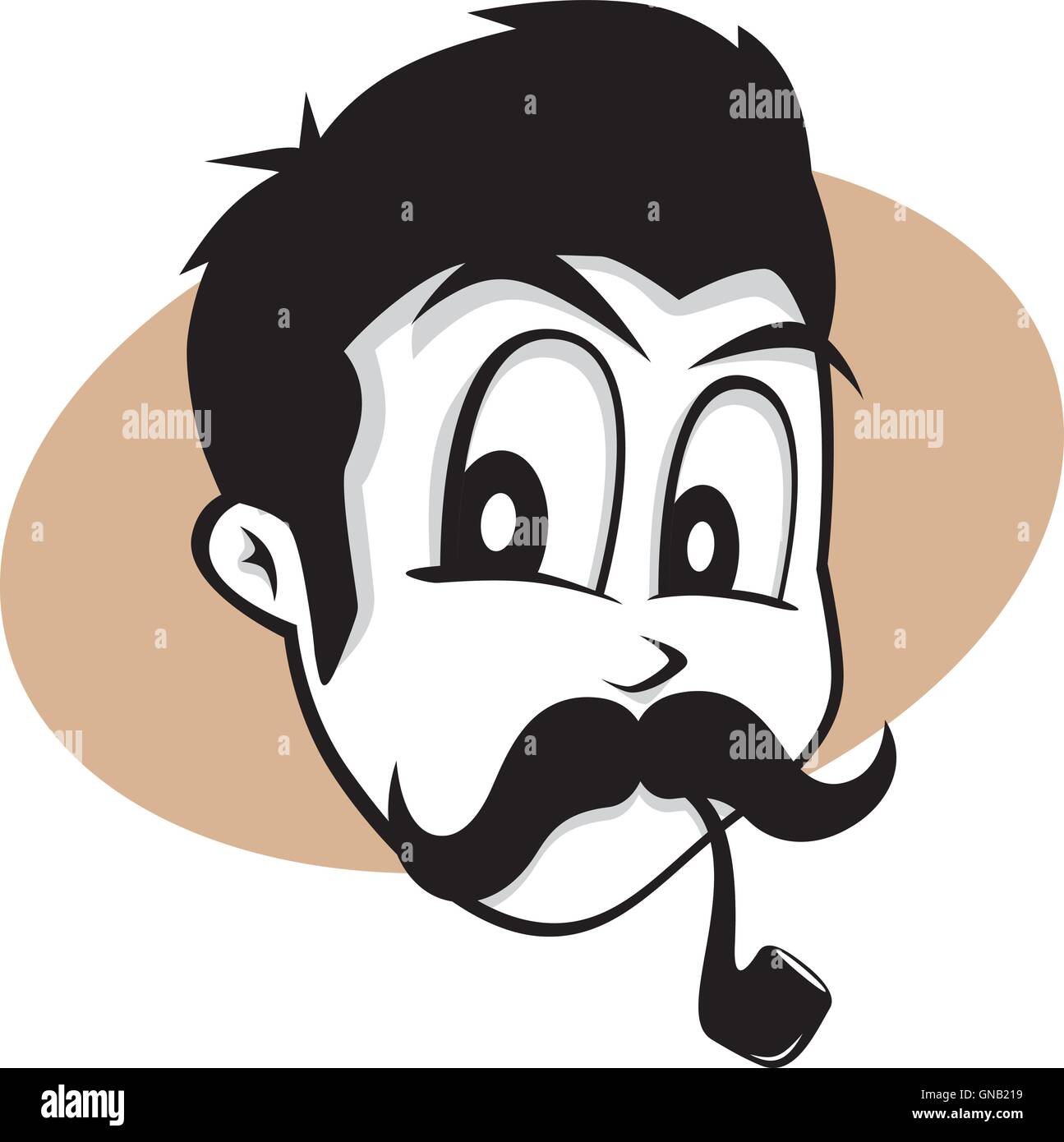 pipe smoker guy Stock Vector Image & Art - Alamy