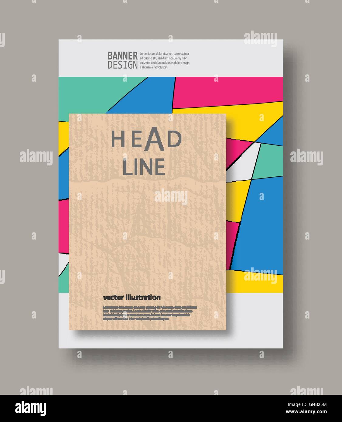 Set of abstract design templates Stock Vector Image & Art - Alamy