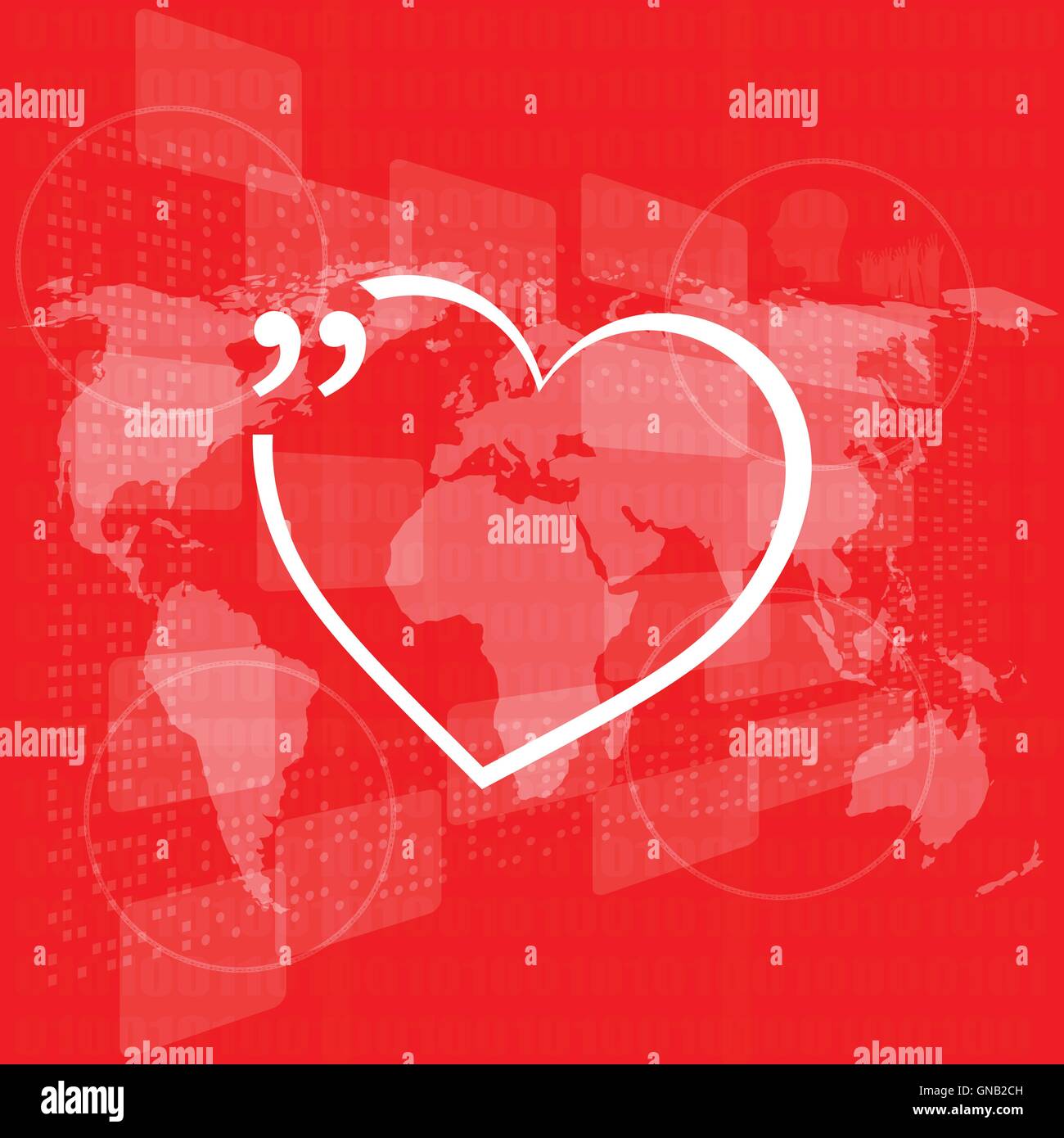 Inverted heart Stock Vector Images - Alamy