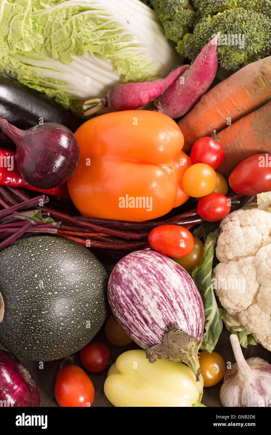 Organic vegetables background hi-res stock photography and images - Alamy