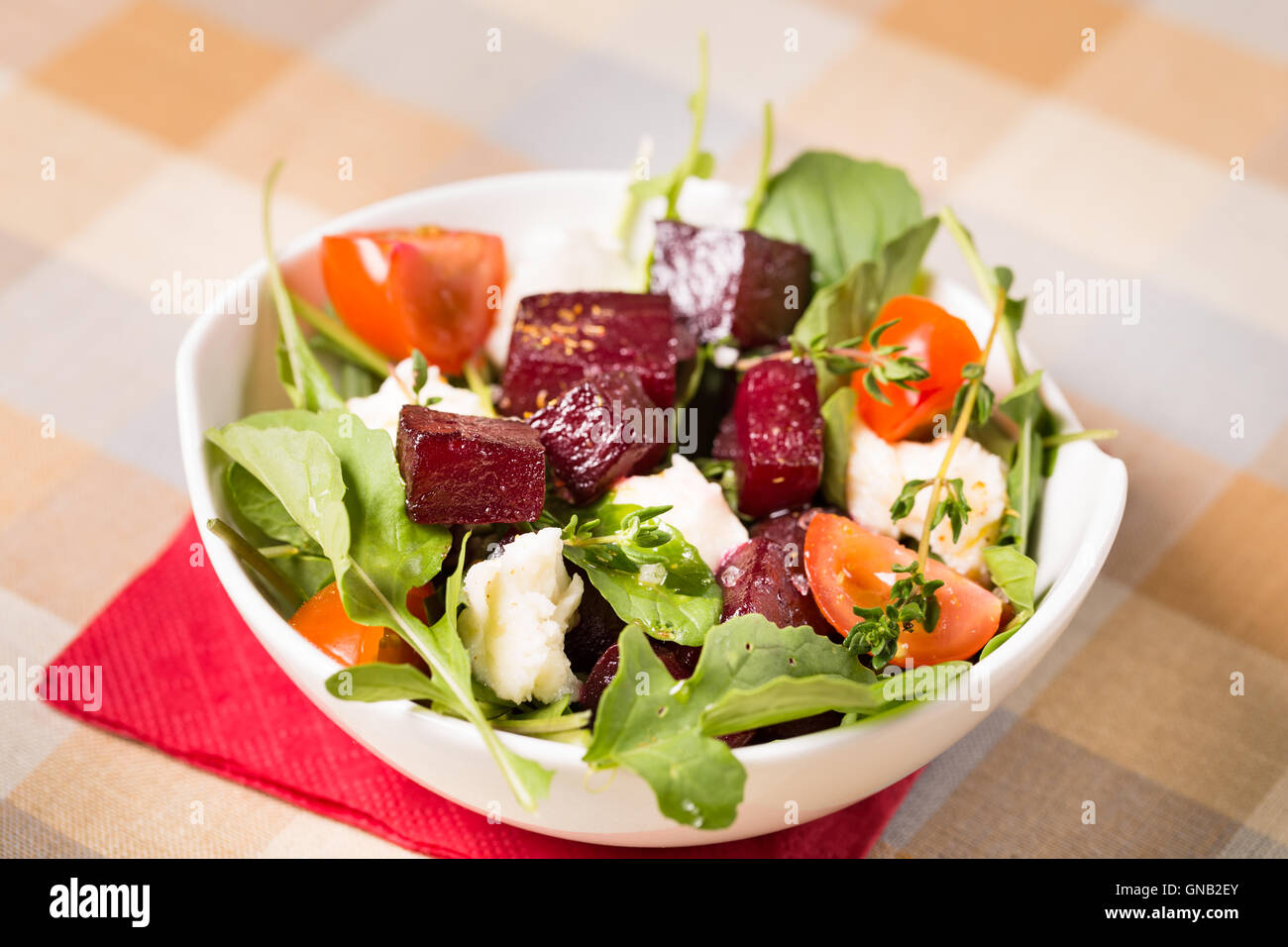 Healthy salad arugula beets hi-res stock photography and images - Alamy