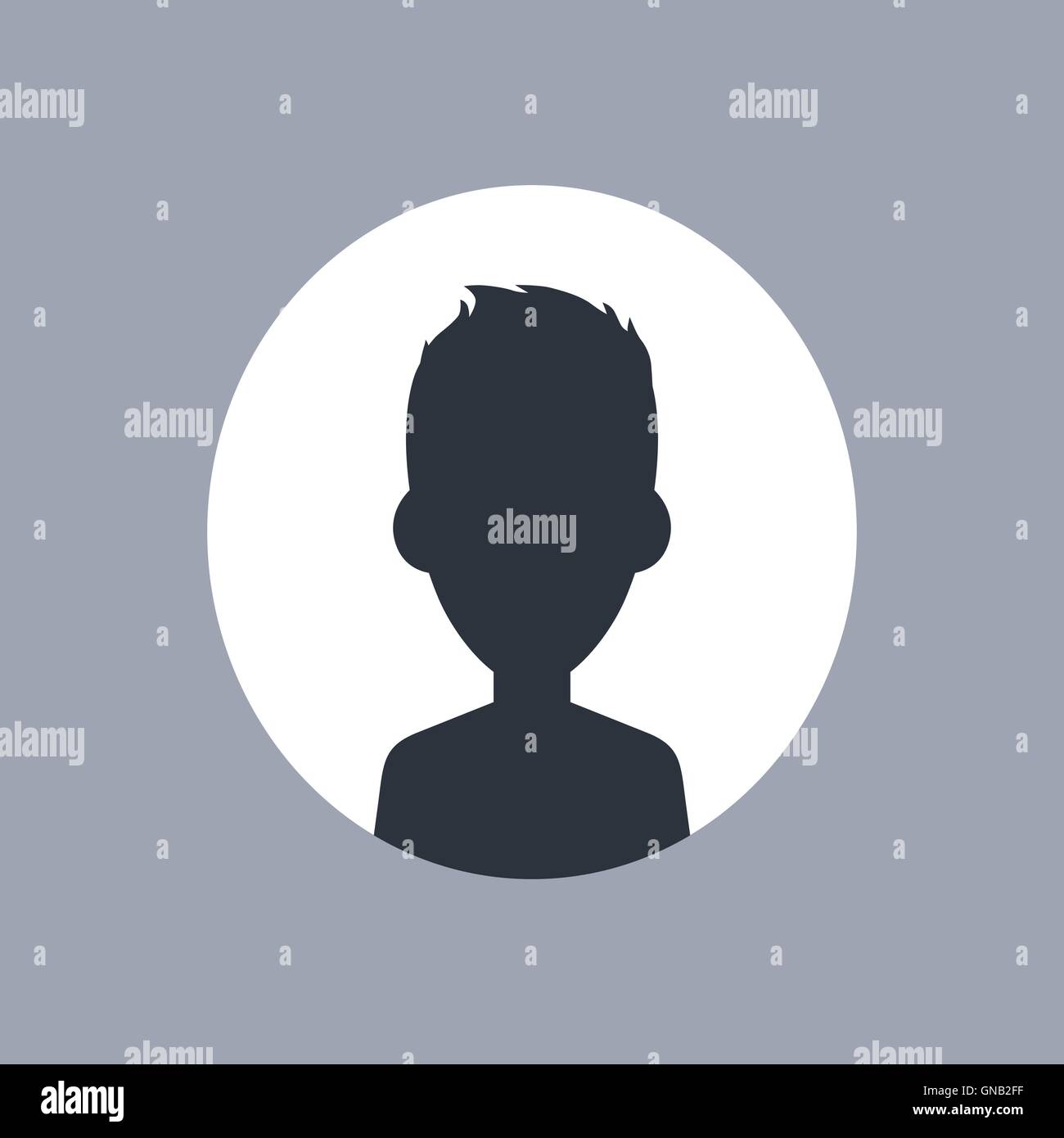 Dark profile mysterious bald hi-res stock photography and images - Alamy