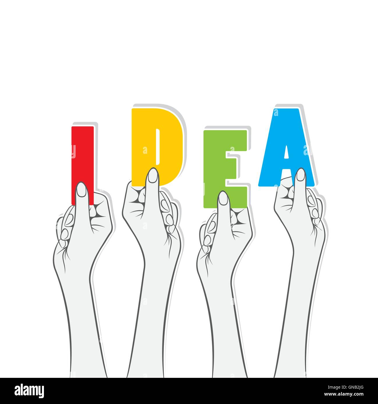 Scribble design color in Cut Out Stock Images & Pictures - Alamy