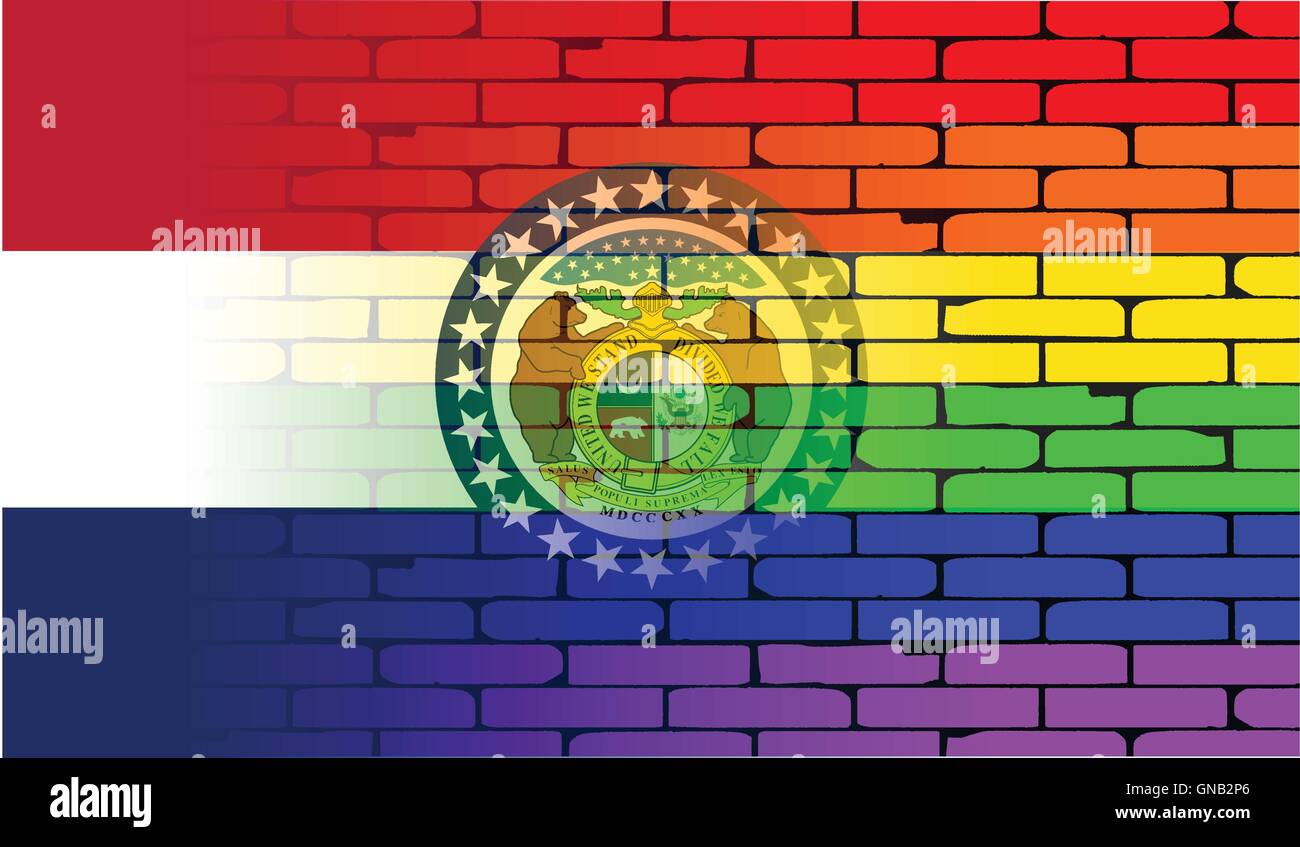 Missouri flag Stock Vector Images - Alamy