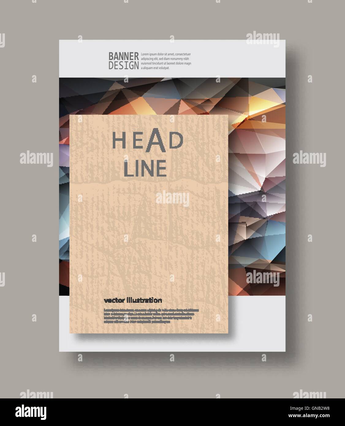 Set of abstract design templates Stock Vector Image & Art - Alamy