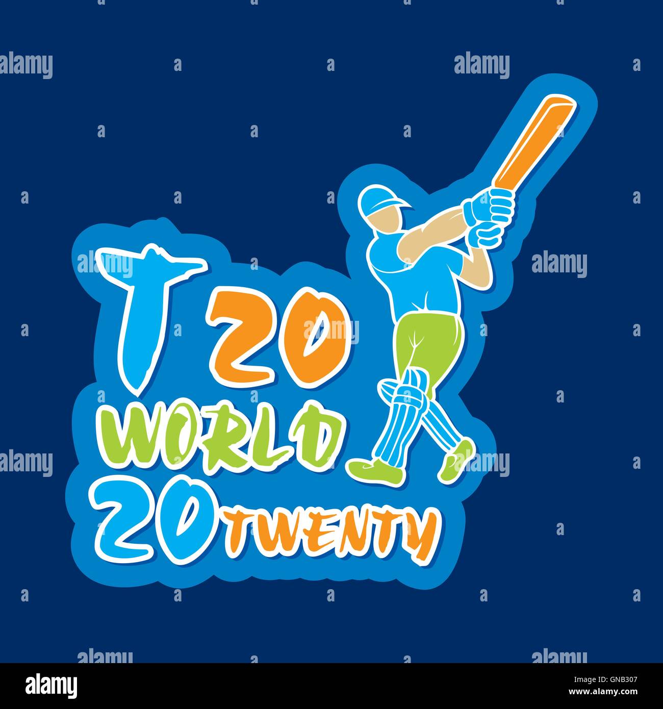 abstract cricket cup banner or poster design Stock Vector Image & Art ...