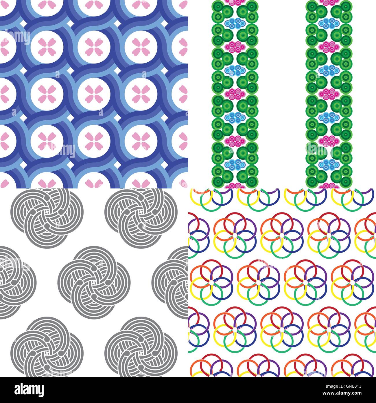 Seamless abstract vector hi-res stock photography and images - Alamy