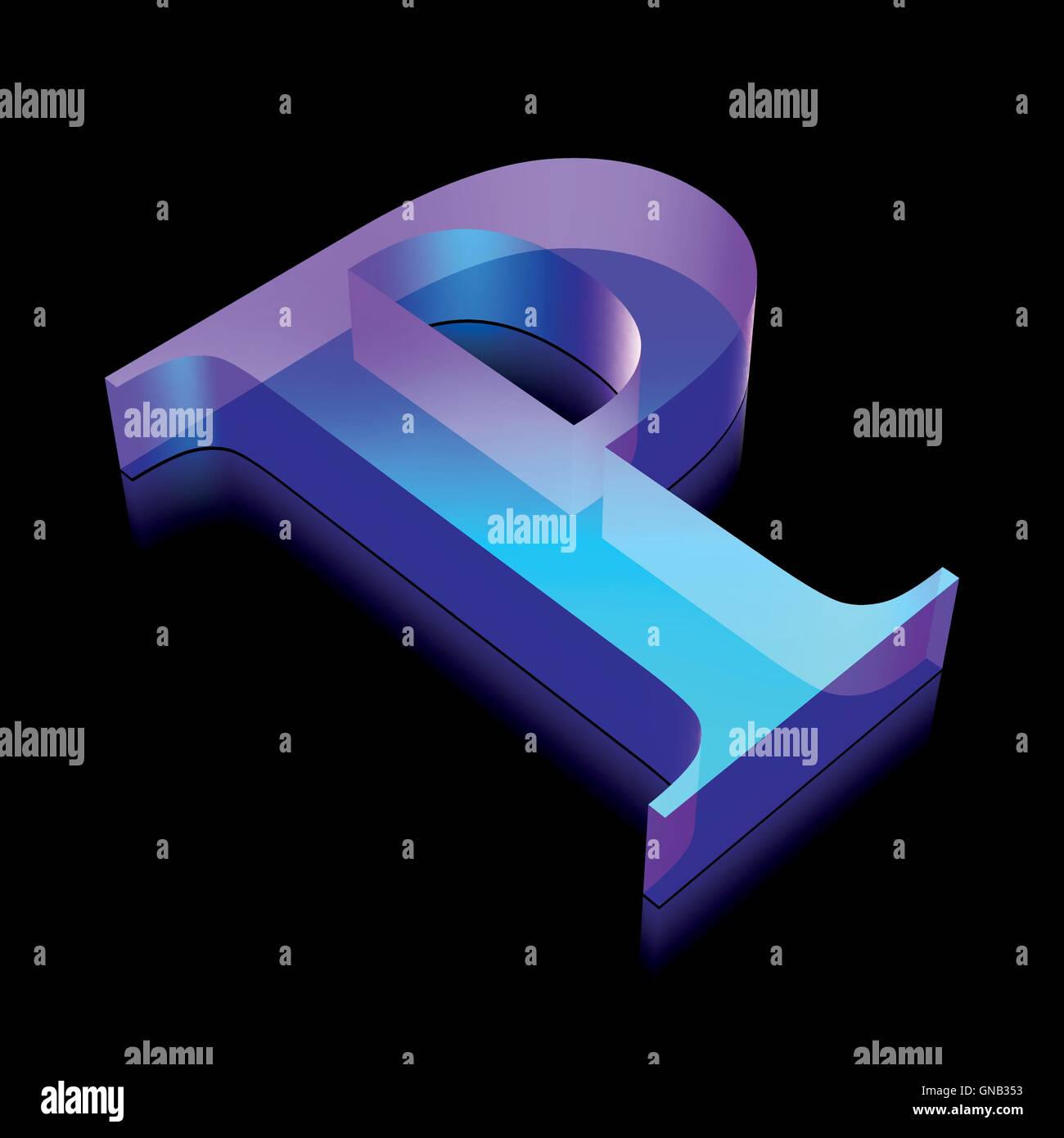 Neon p Stock Vector Images - Alamy