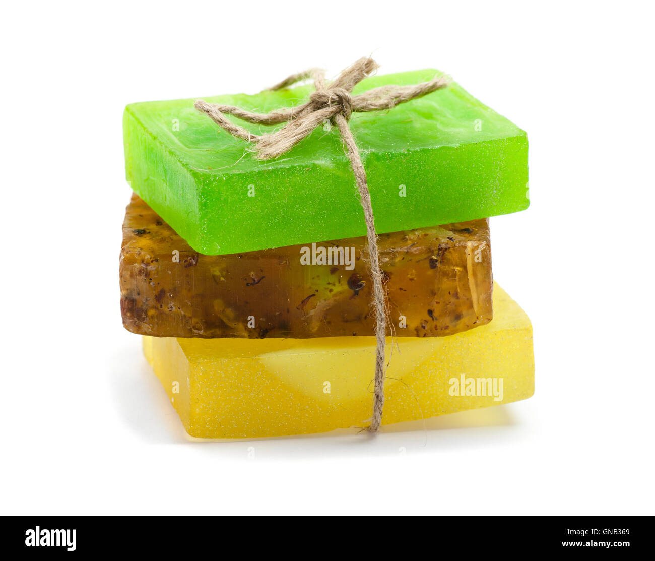 Three slices of soap Stock Photo - Alamy