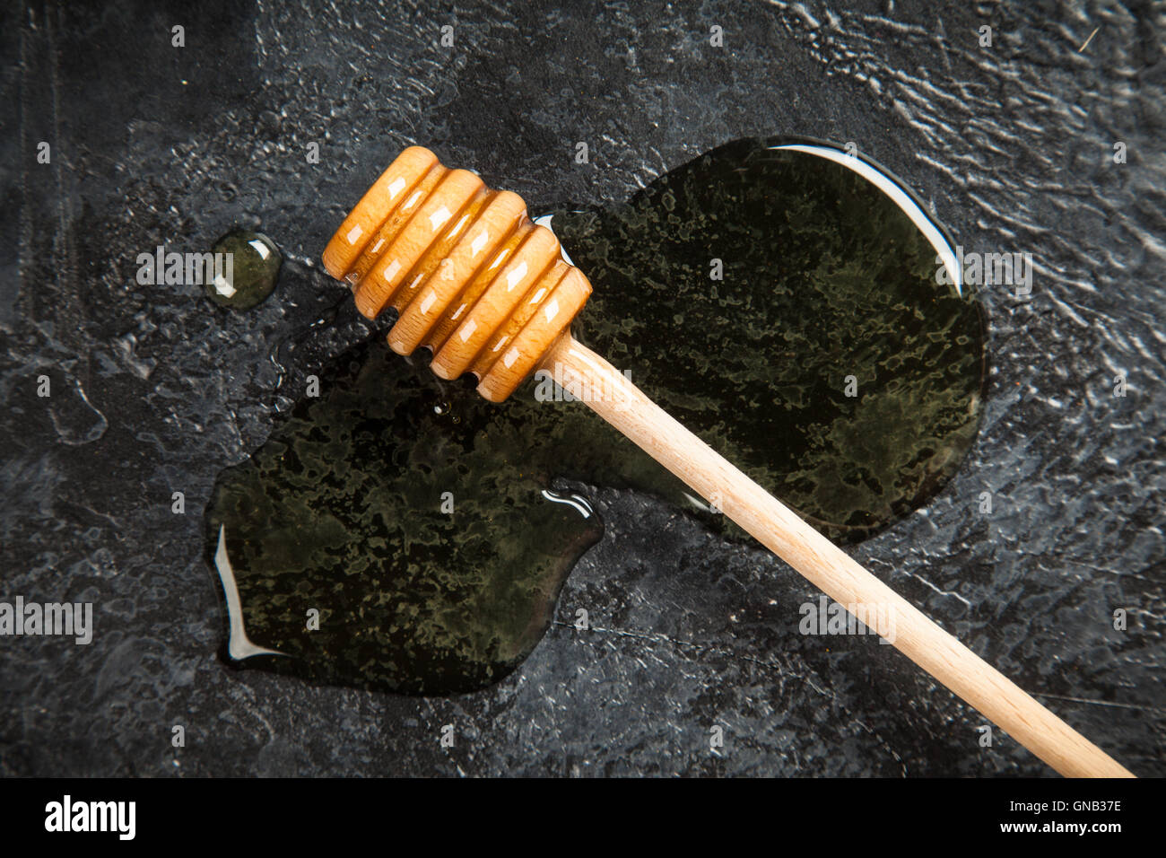 Honey drop top view hi-res stock photography and images - Alamy