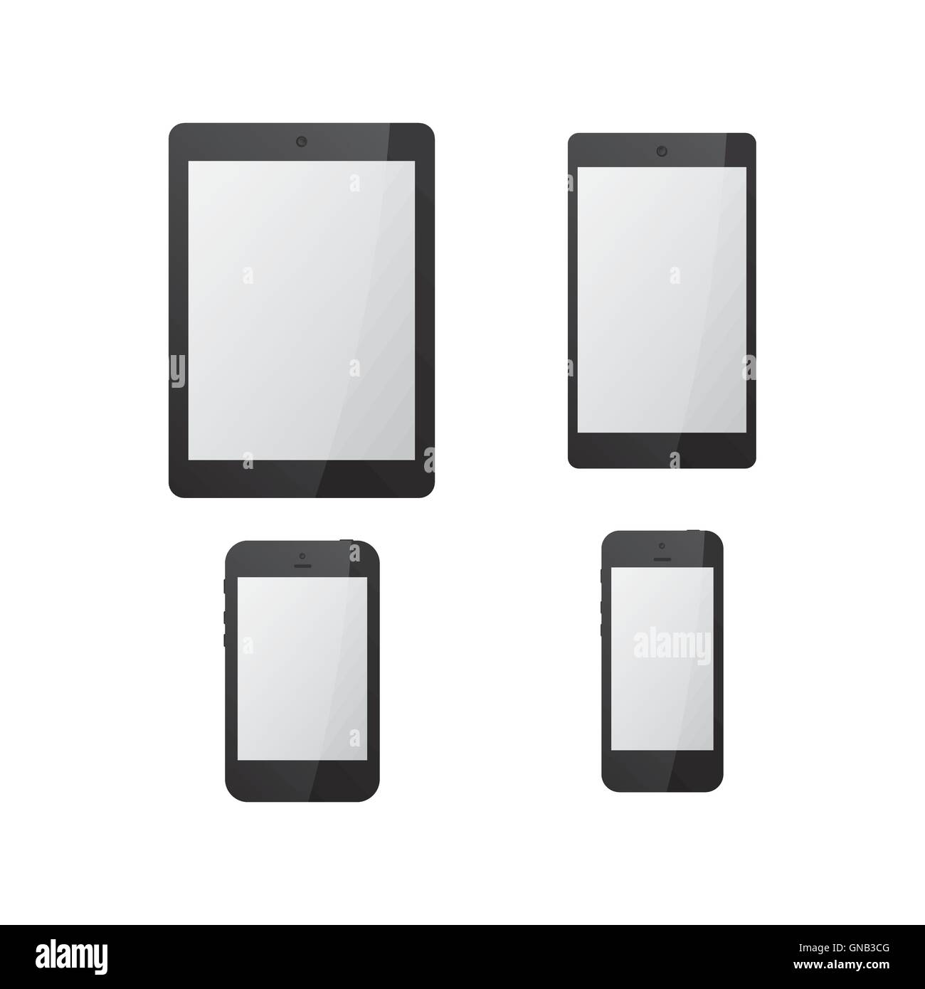 black tablet mock up Stock Vector Image & Art - Alamy