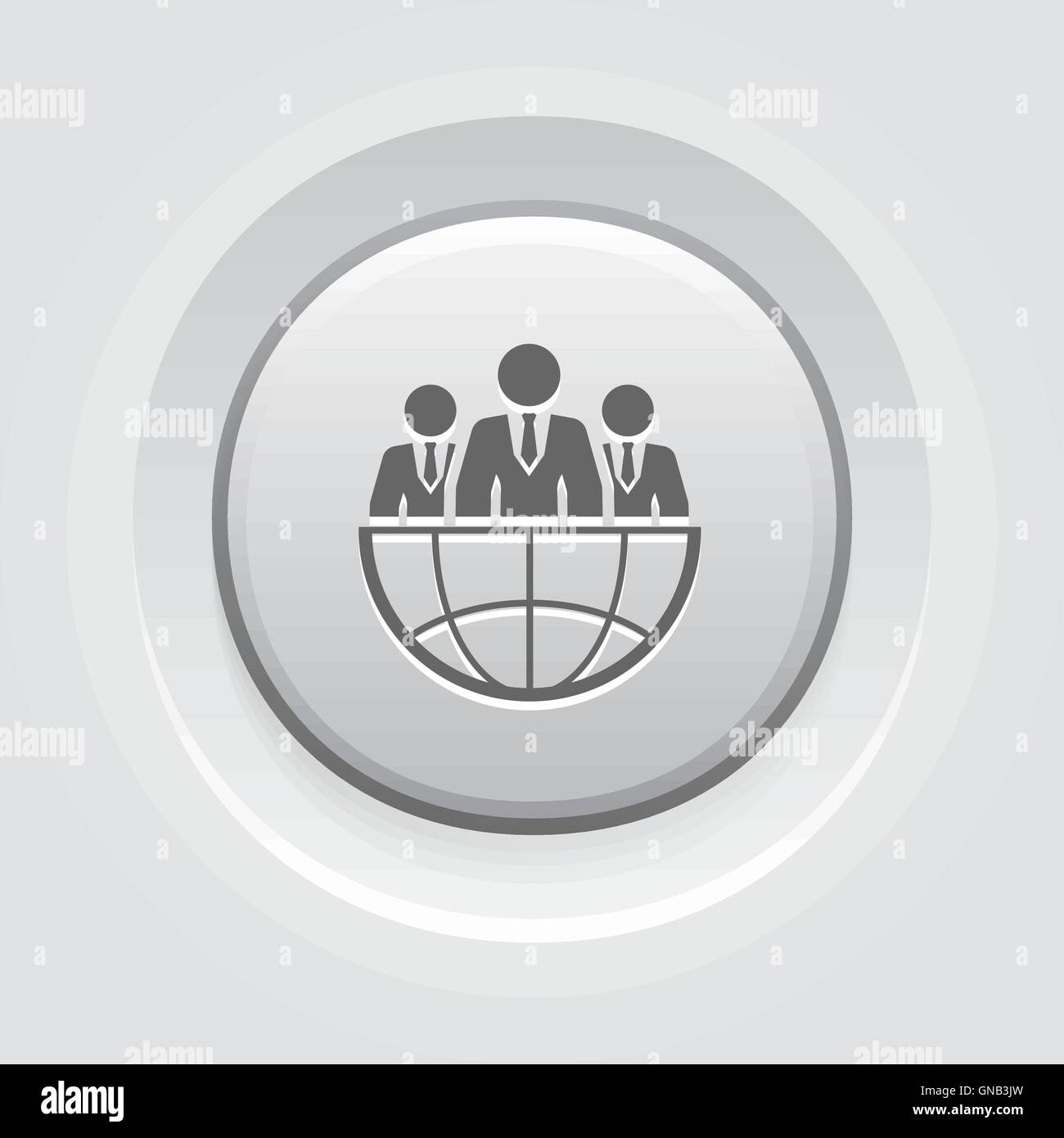 Global Business Icon Stock Vector Image & Art - Alamy