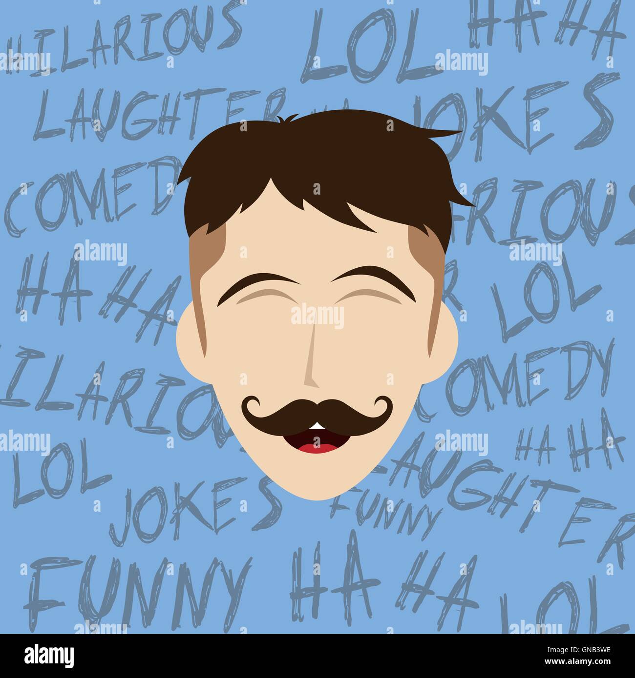 Laughing audience show Stock Vector Images - Alamy