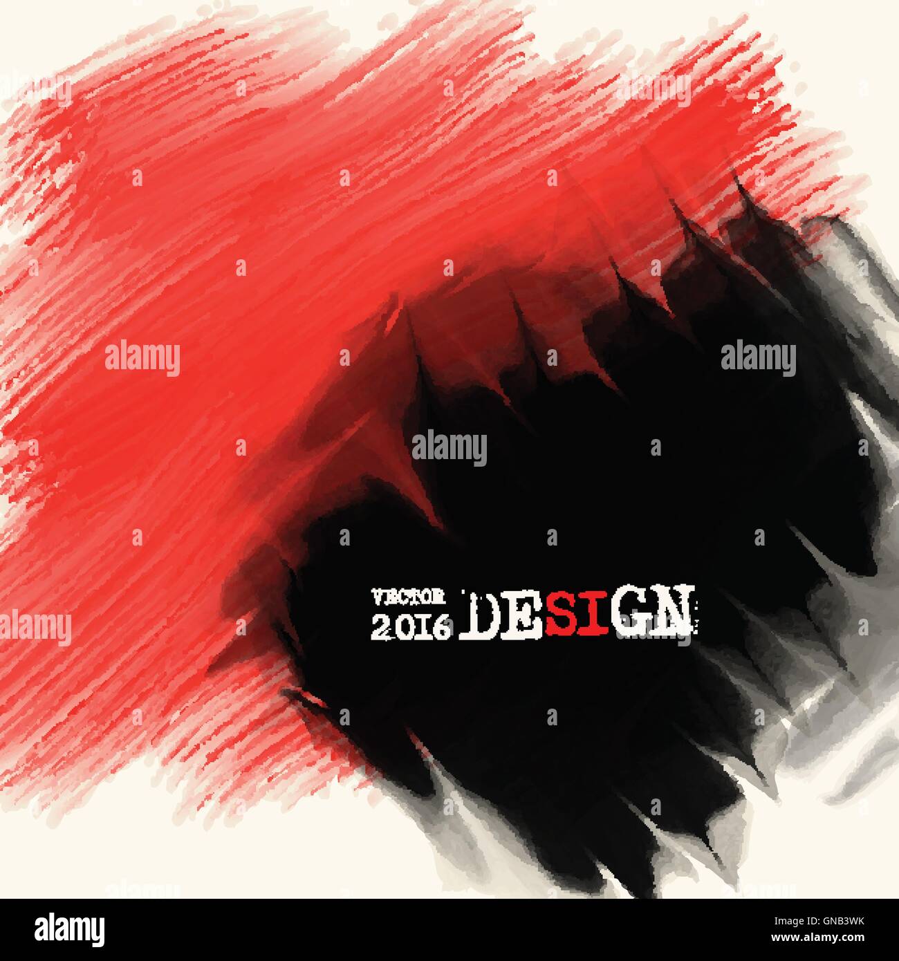 Abstract red black acrylic Stock Vector Images - Alamy