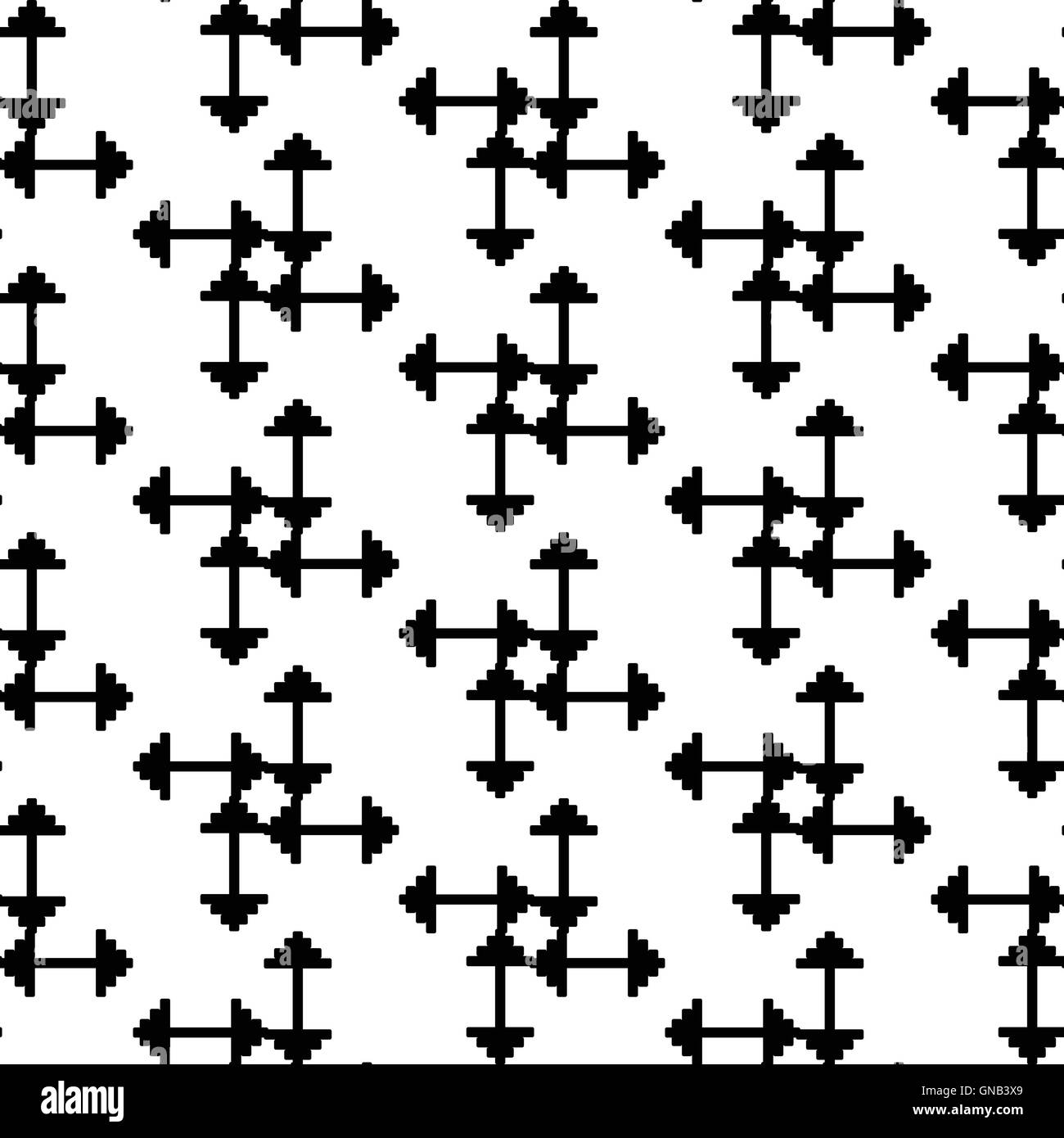 Dumbbell pattern background hi-res stock photography and images - Alamy