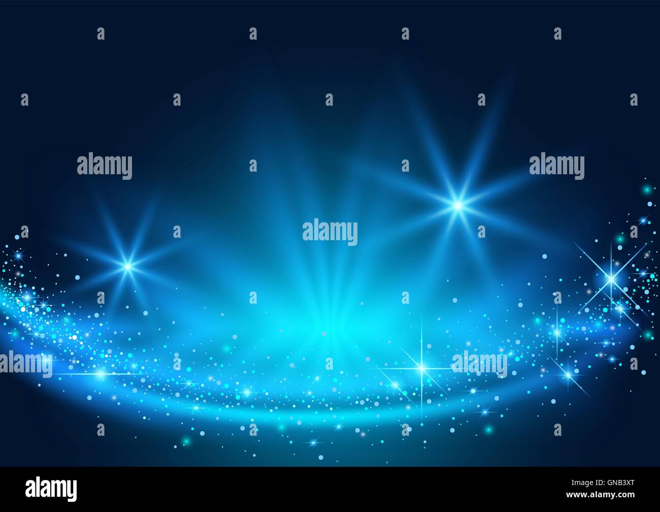Background with Sparkling Stream Effect Stock Vector Image & Art - Alamy