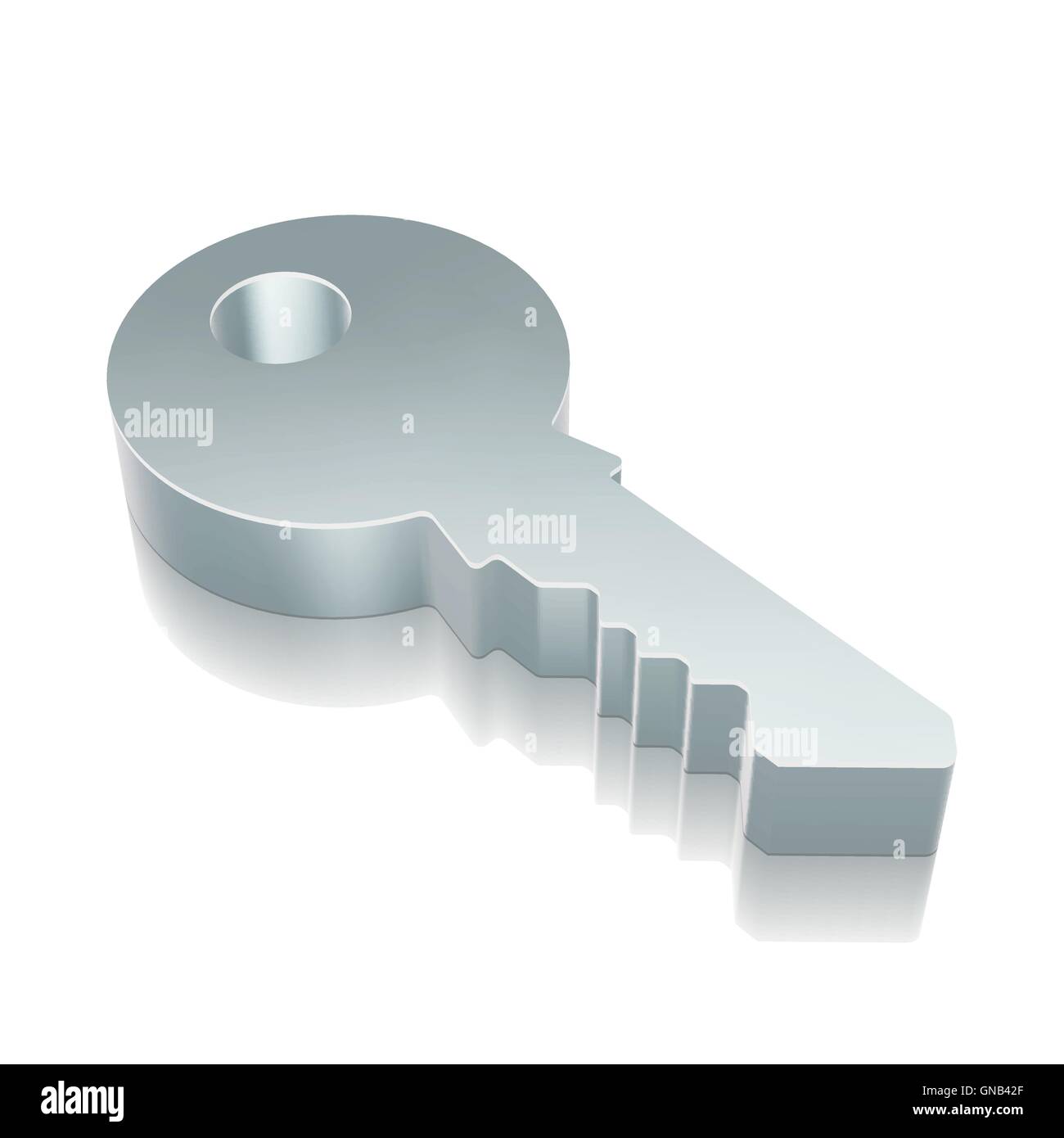 3d Transparent Icons Key