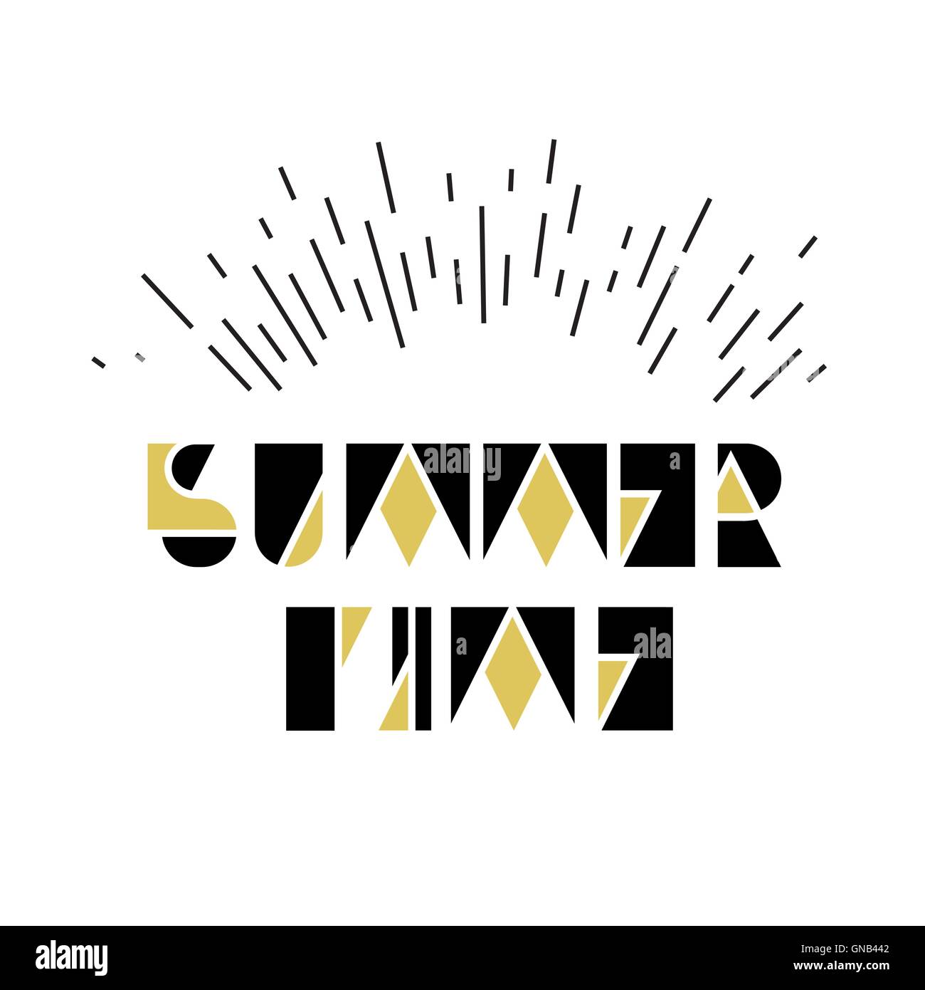 Summer time icon hi-res stock photography and images - Alamy