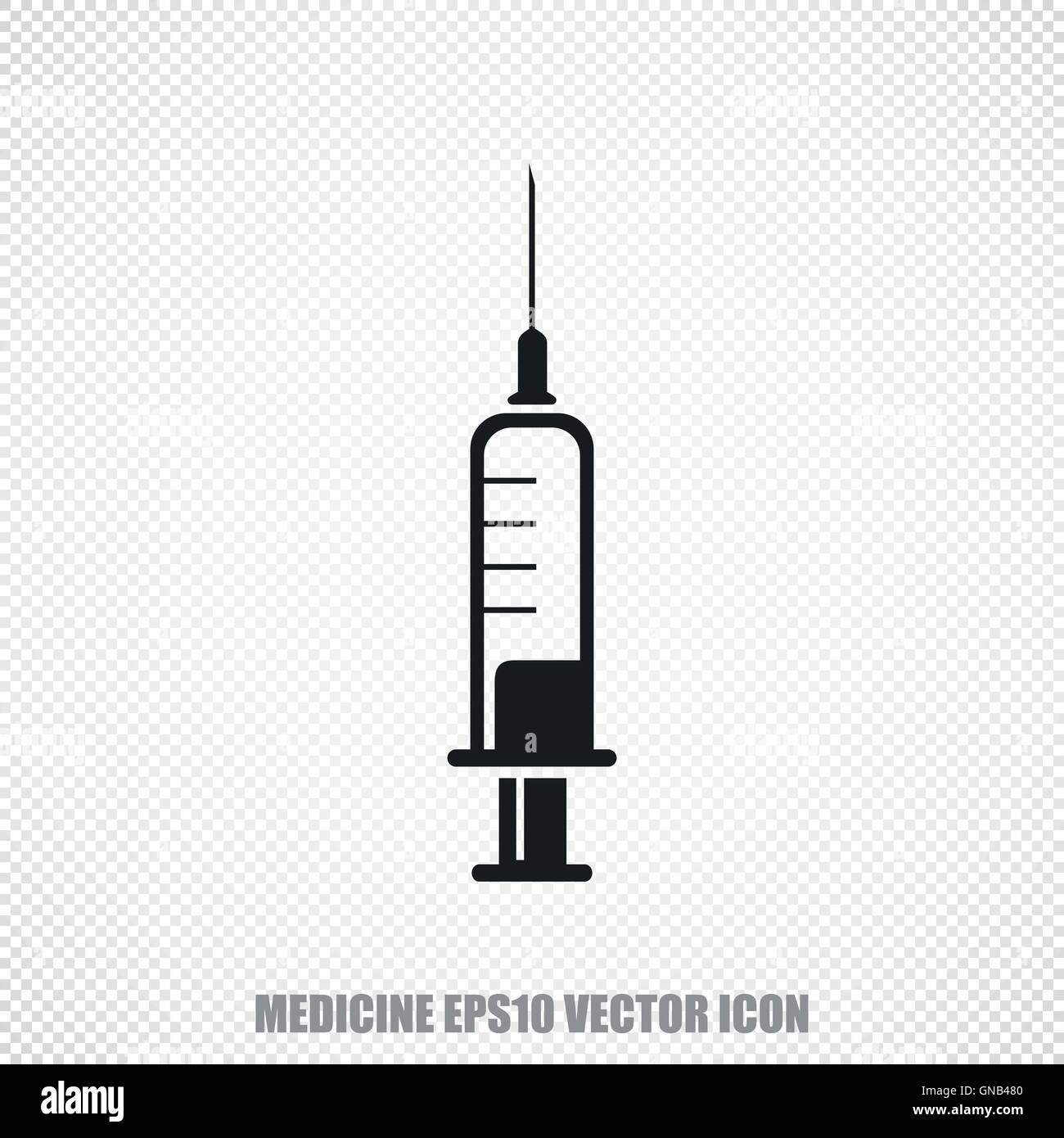 Health vector Syringe icon. Modern flat design Stock Vector Image & Art ...