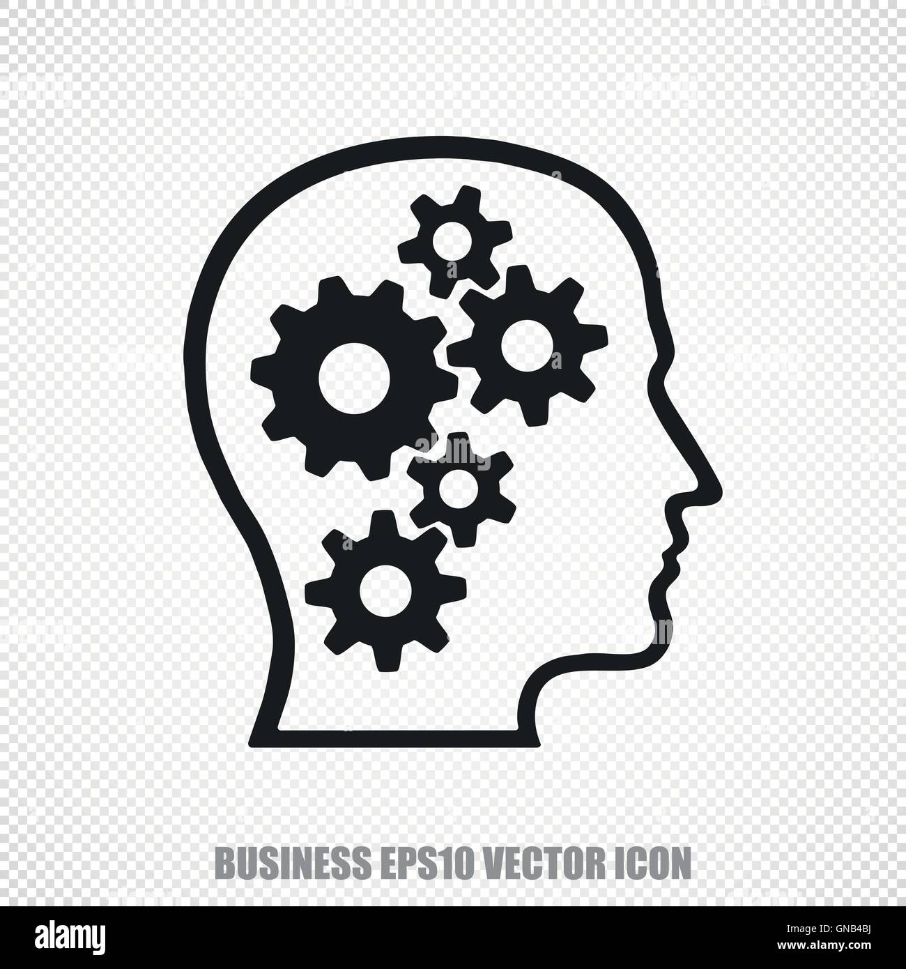 Gears icons strategy hi-res stock photography and images - Alamy