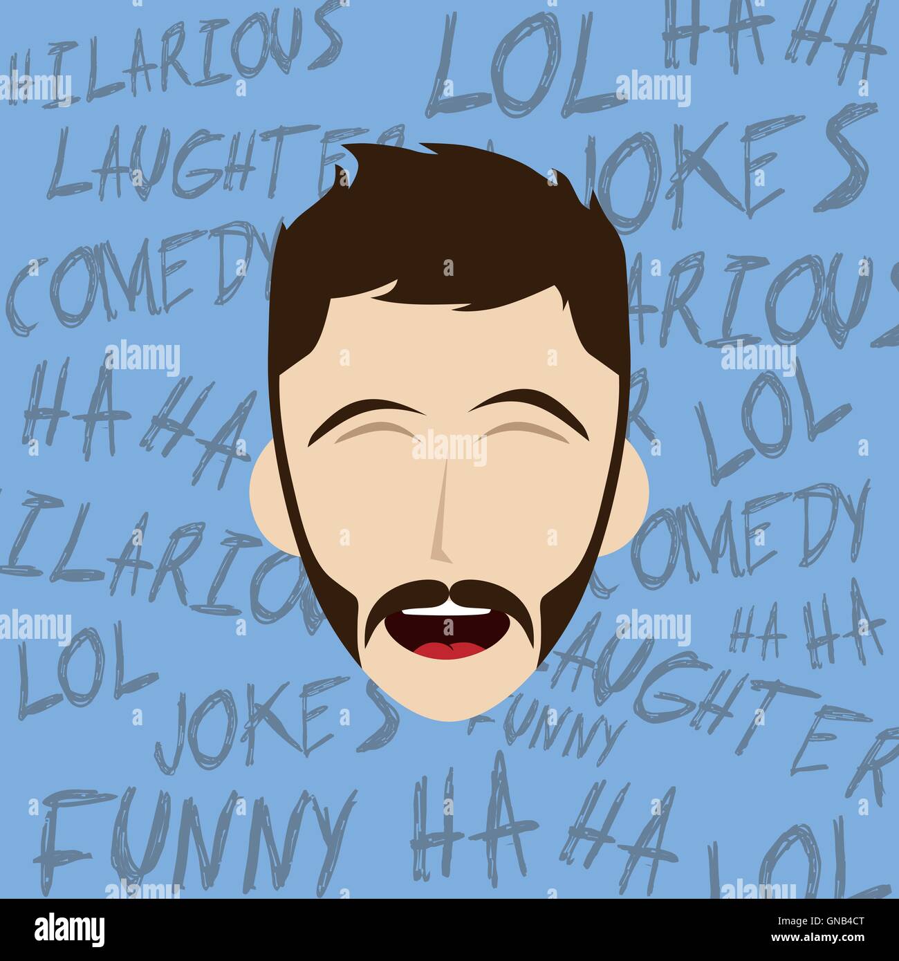 Laughing audience show Stock Vector Images - Alamy