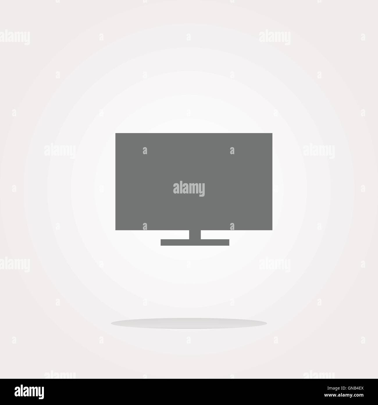 vector tv web button icon Stock Vector Image & Art - Alamy