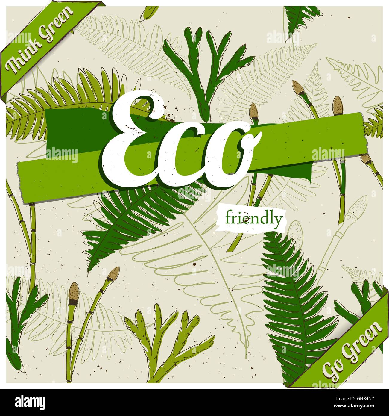 Eco friendly poster Stock Vector Image & Art - Alamy