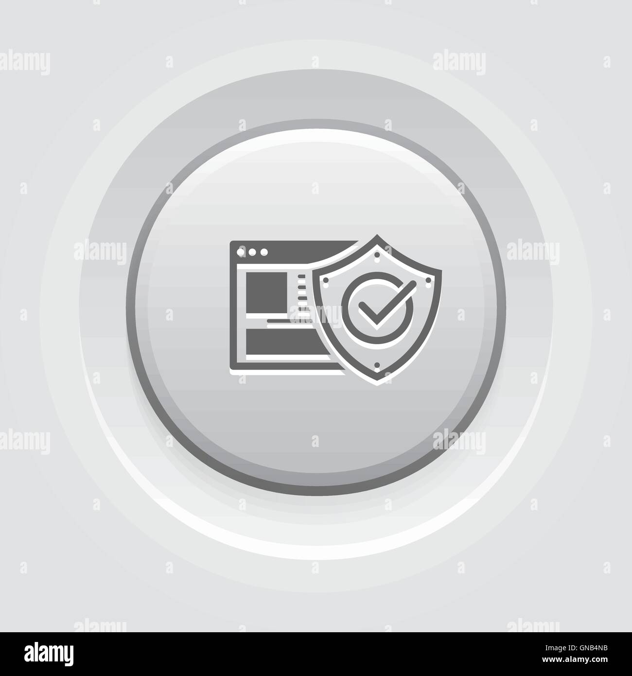 Online button Stock Vector Images - Alamy