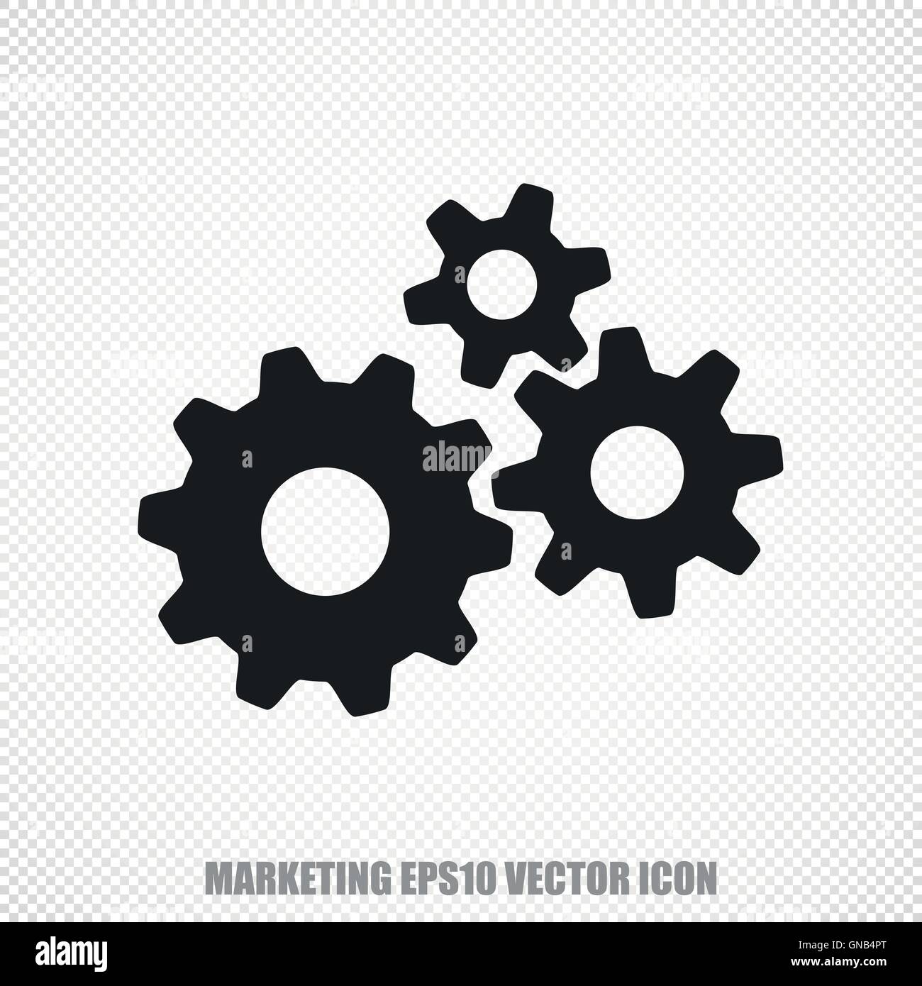 gears with social media icons vector illustration design Stock Vector ...