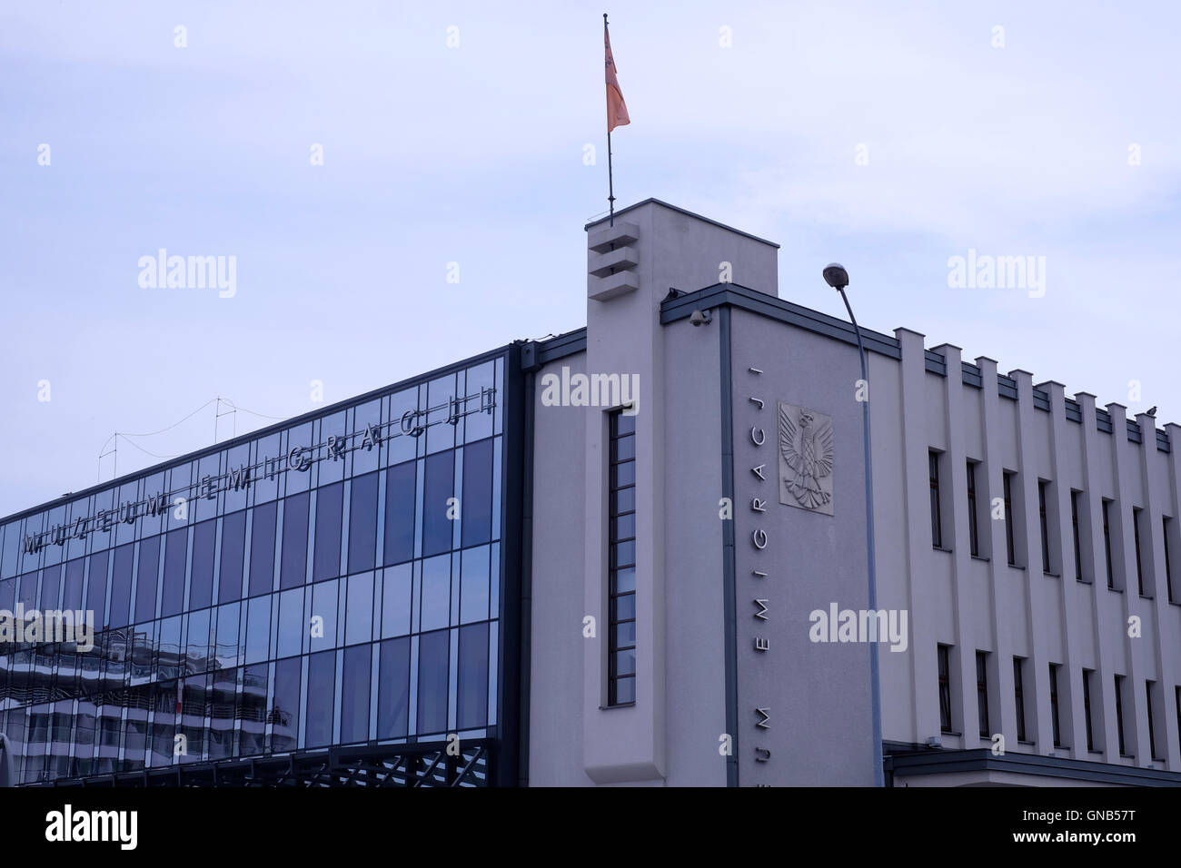 Exterior of the Museum of Emigration which tells the story of ...